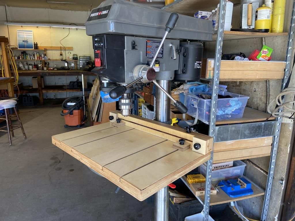 Drill Press Table : 7 Steps (with Pictures) - Instructables