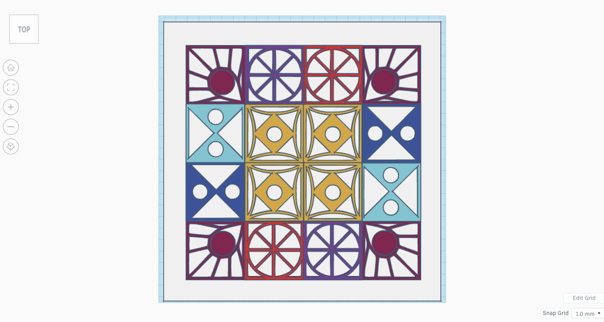 3D Quilt Codes & the Tinkercad Cypher : 7 Steps (with Pictures) - Instructables