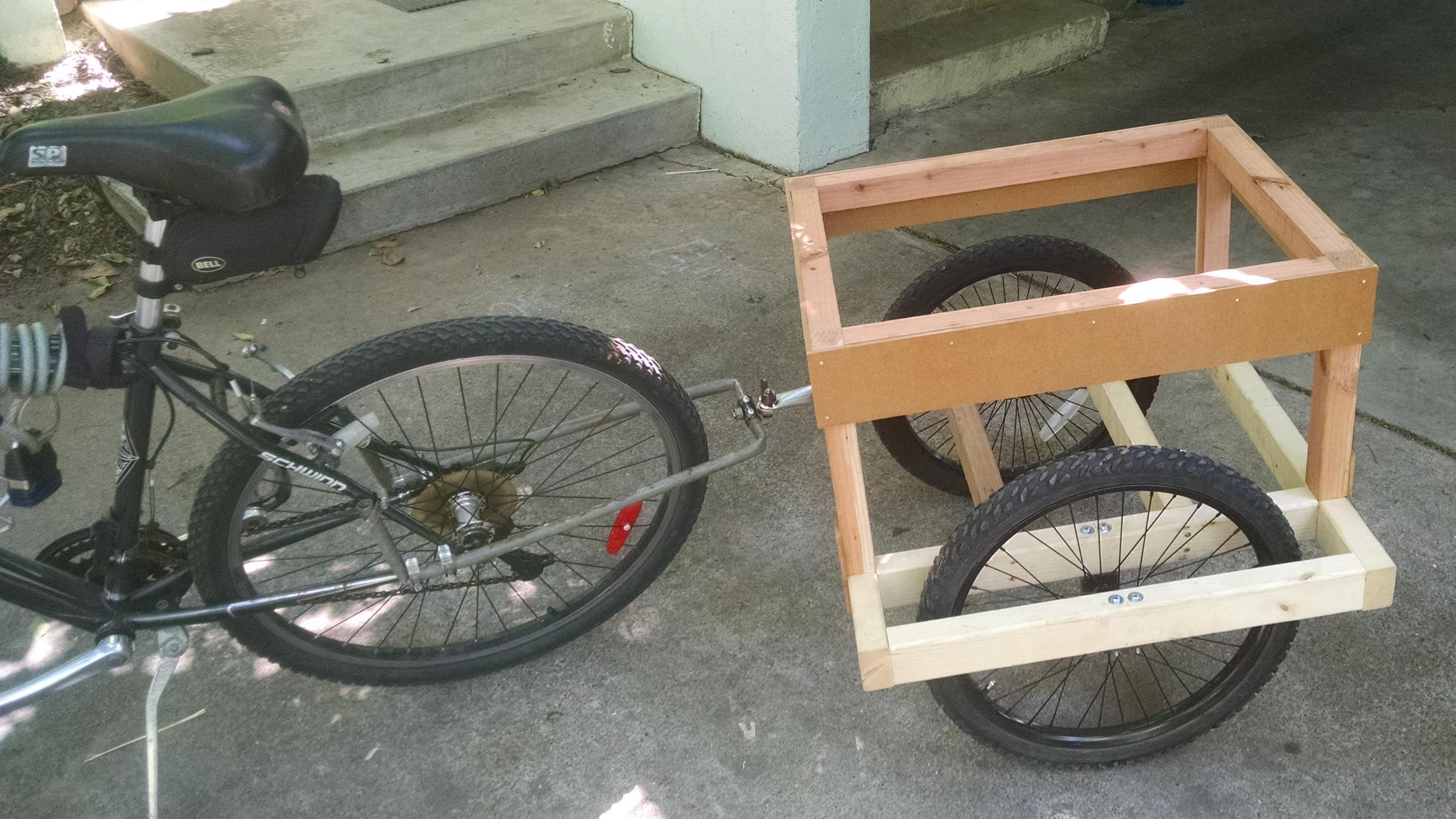 Design Your Own Super Slick Bike Trailer and Hitch Using Tinkercad : 12 ...