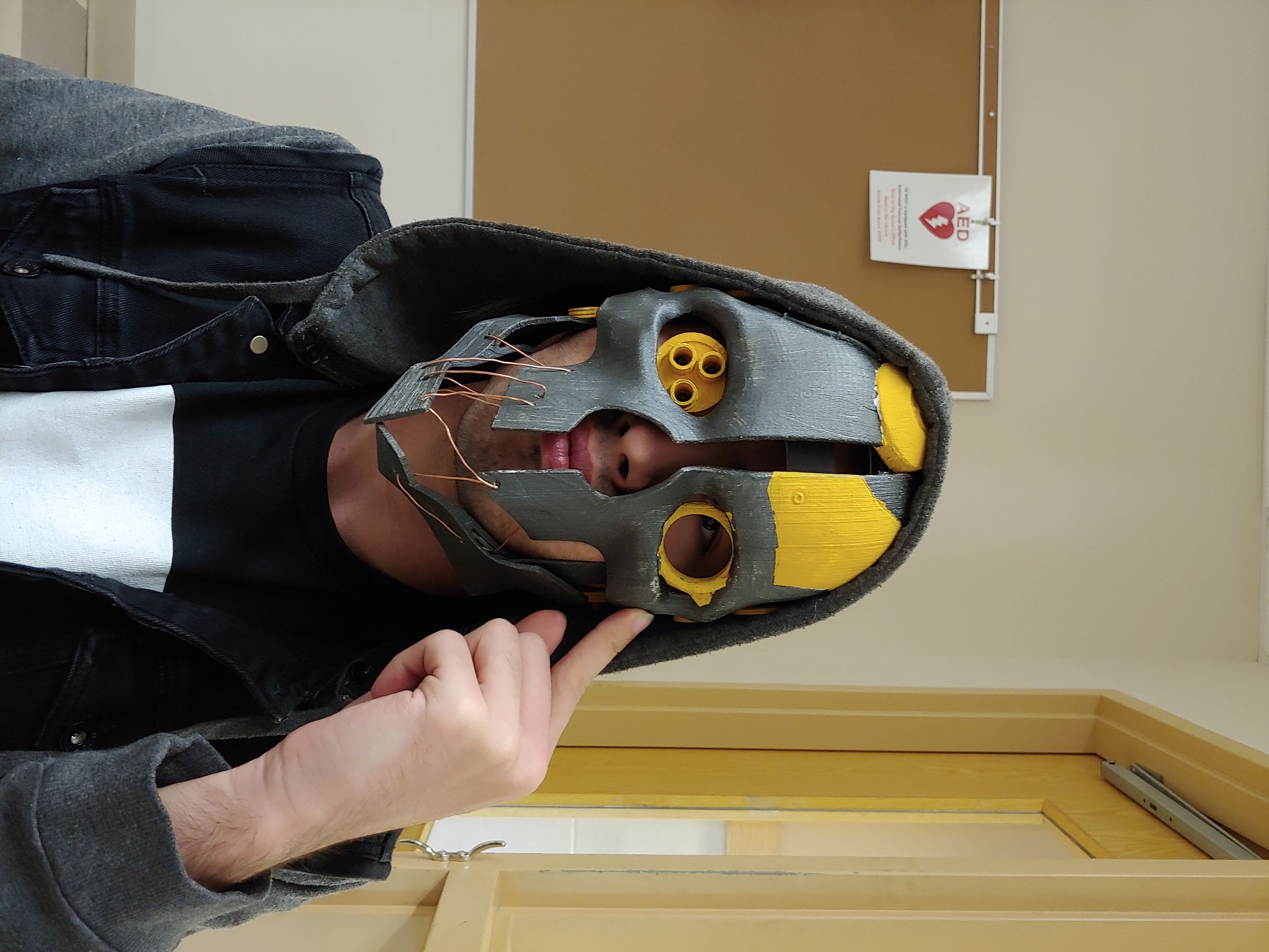 Corvo Mask 3D Printed : 6 Steps (with Pictures) - Instructables