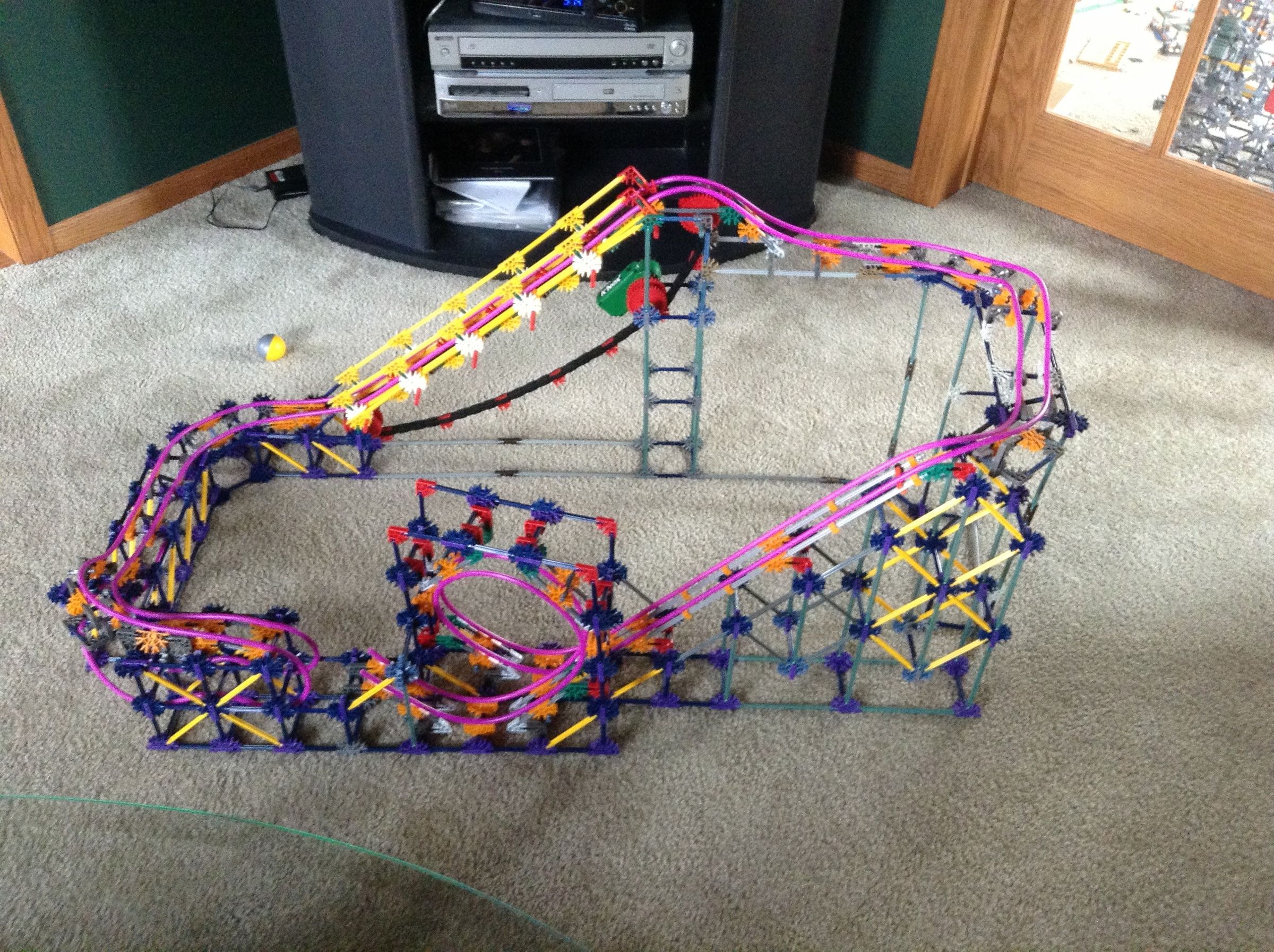 Knex Ball Coaster - Looper - Instructables