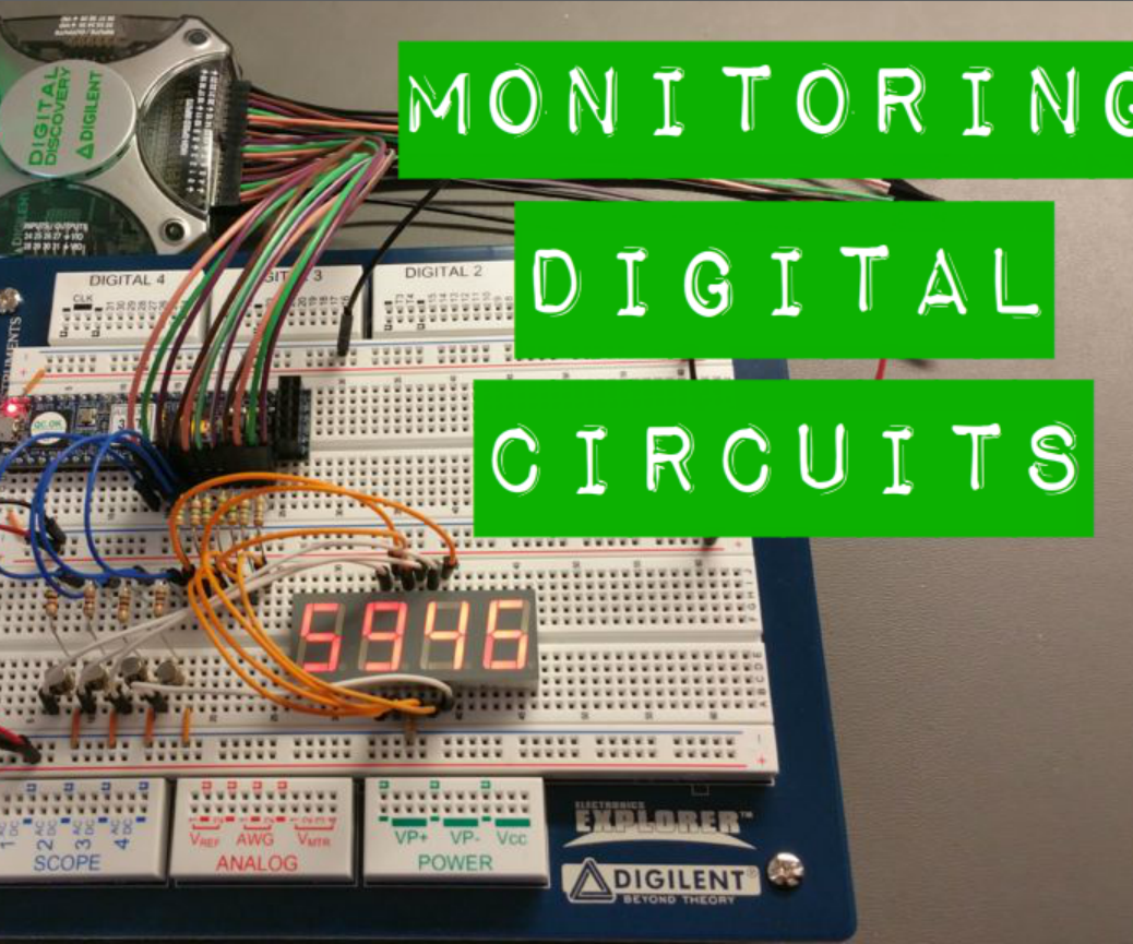 Monitoring Digital Circuits With the Digital Discovery : 10 Steps ...