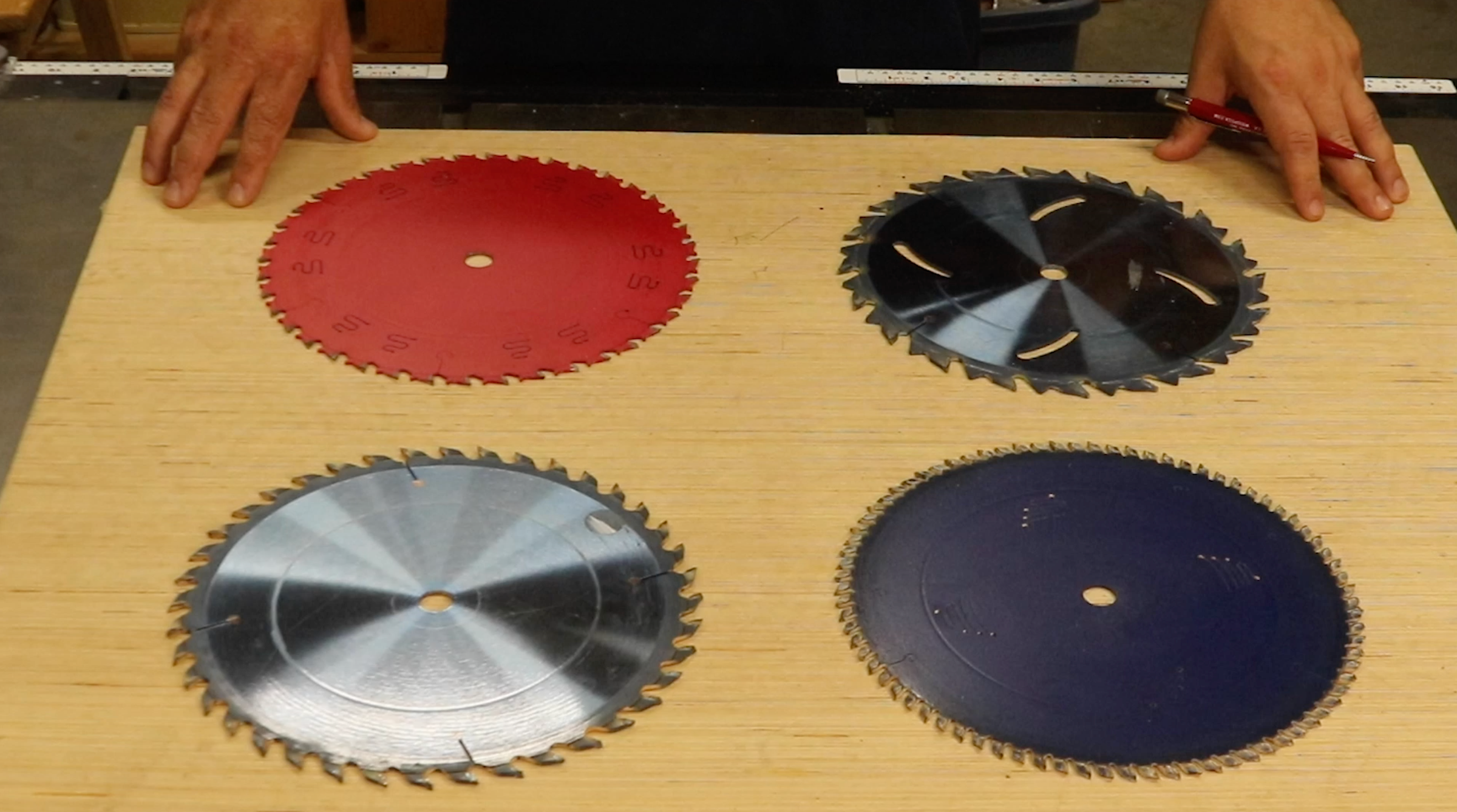Choosing the Right Table Saw Blade - Beginner Woodworking : 6 Steps ...