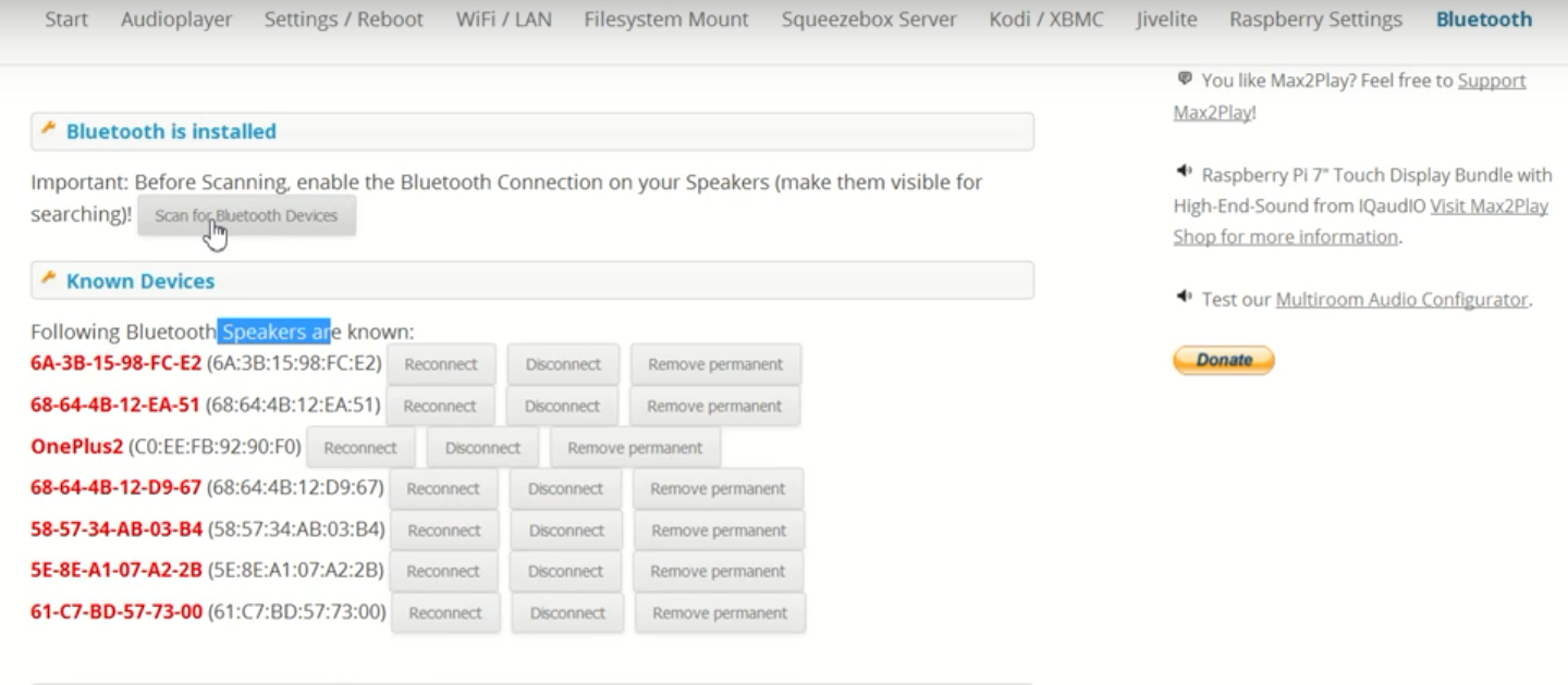 Bluetooth Streaming for Raspberry Pi Multiroom Audio : 5 Steps - Instructables