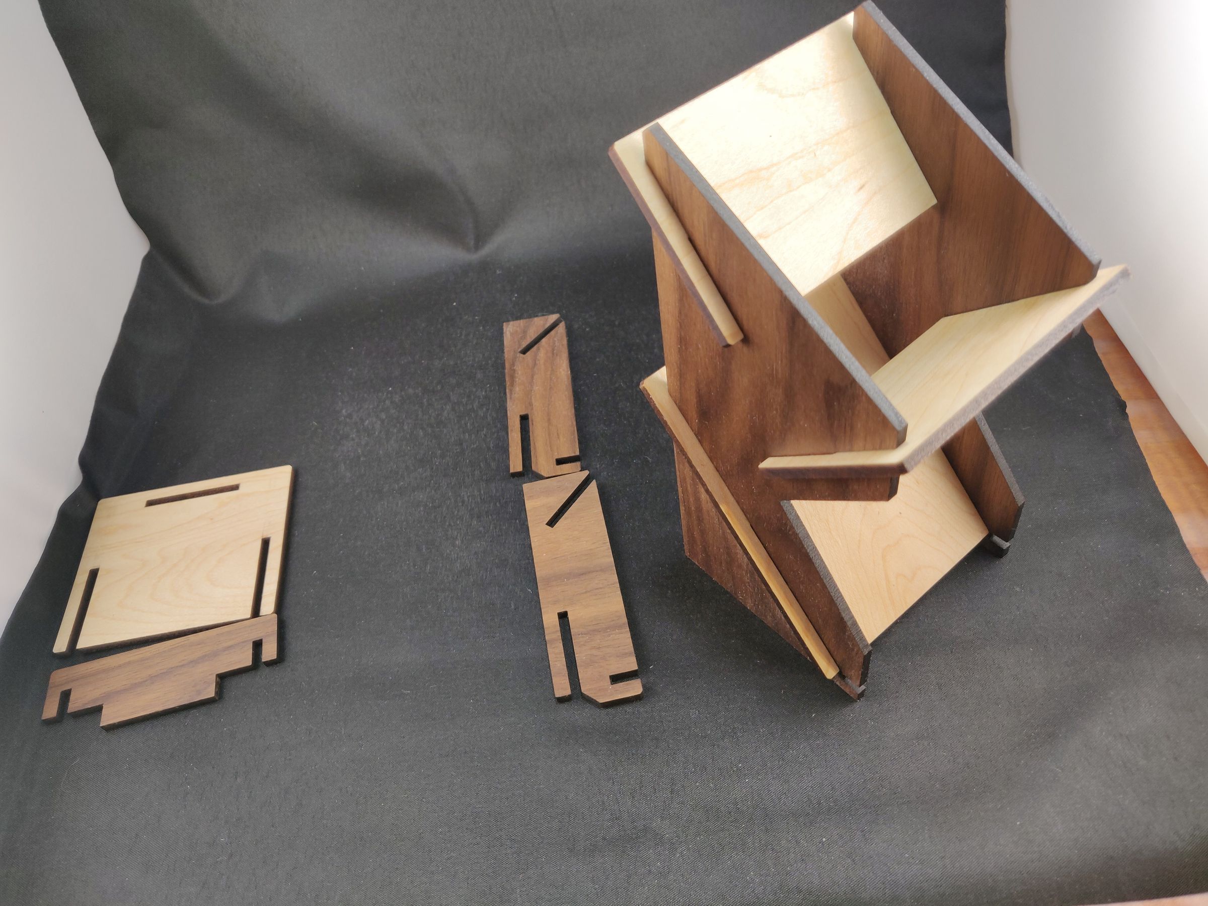 Flat-Pack Dice Tower : 3 Steps (with Pictures) - Instructables