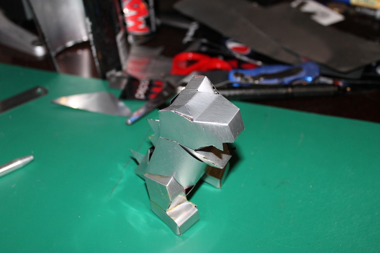 Papercraft With Aluminium Cans : 4 Steps (with Pictures) - Instructables