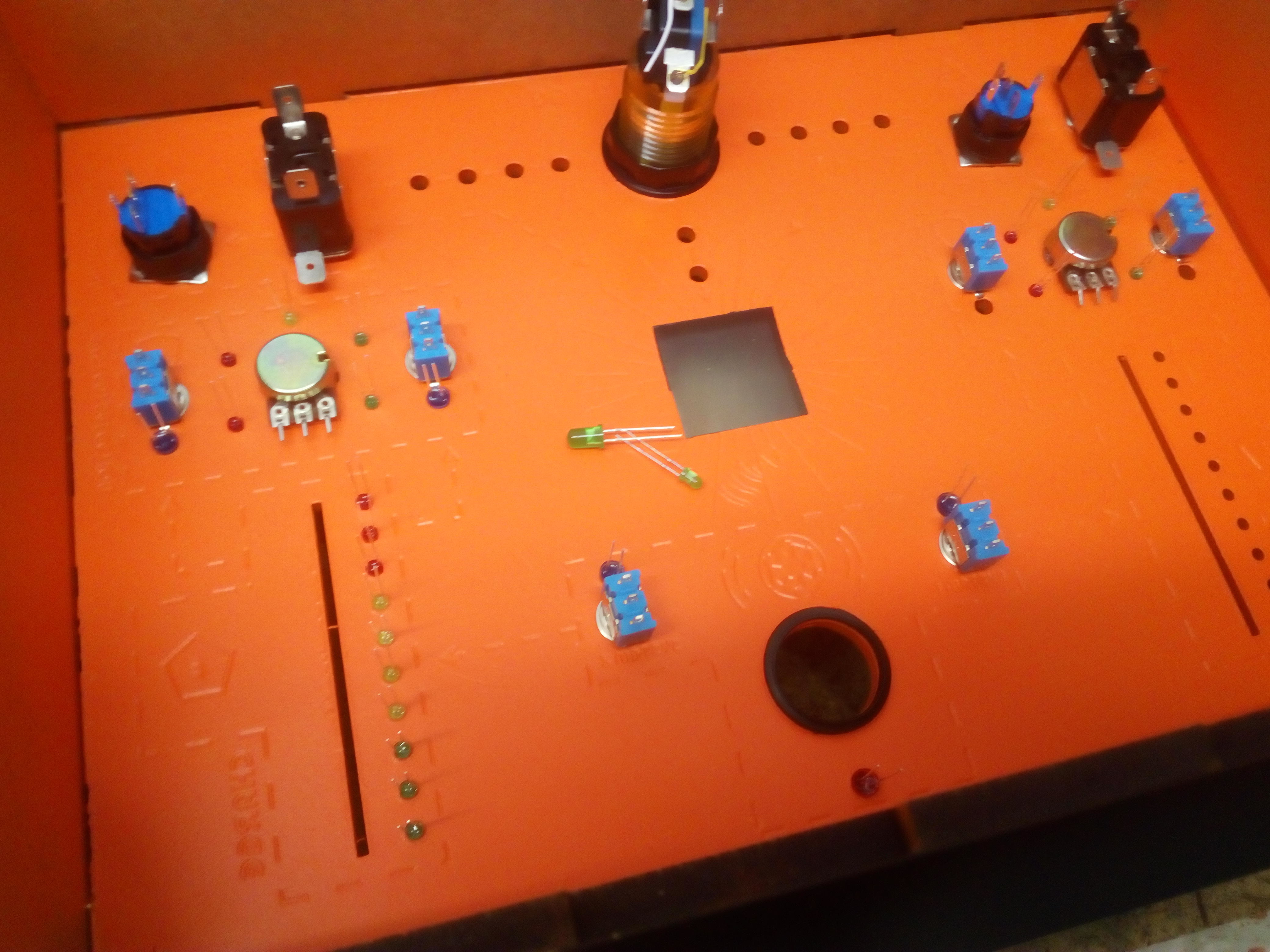 Spaceship Control Panel - Laser Cut Arduino Toy : 11 Steps (with ...