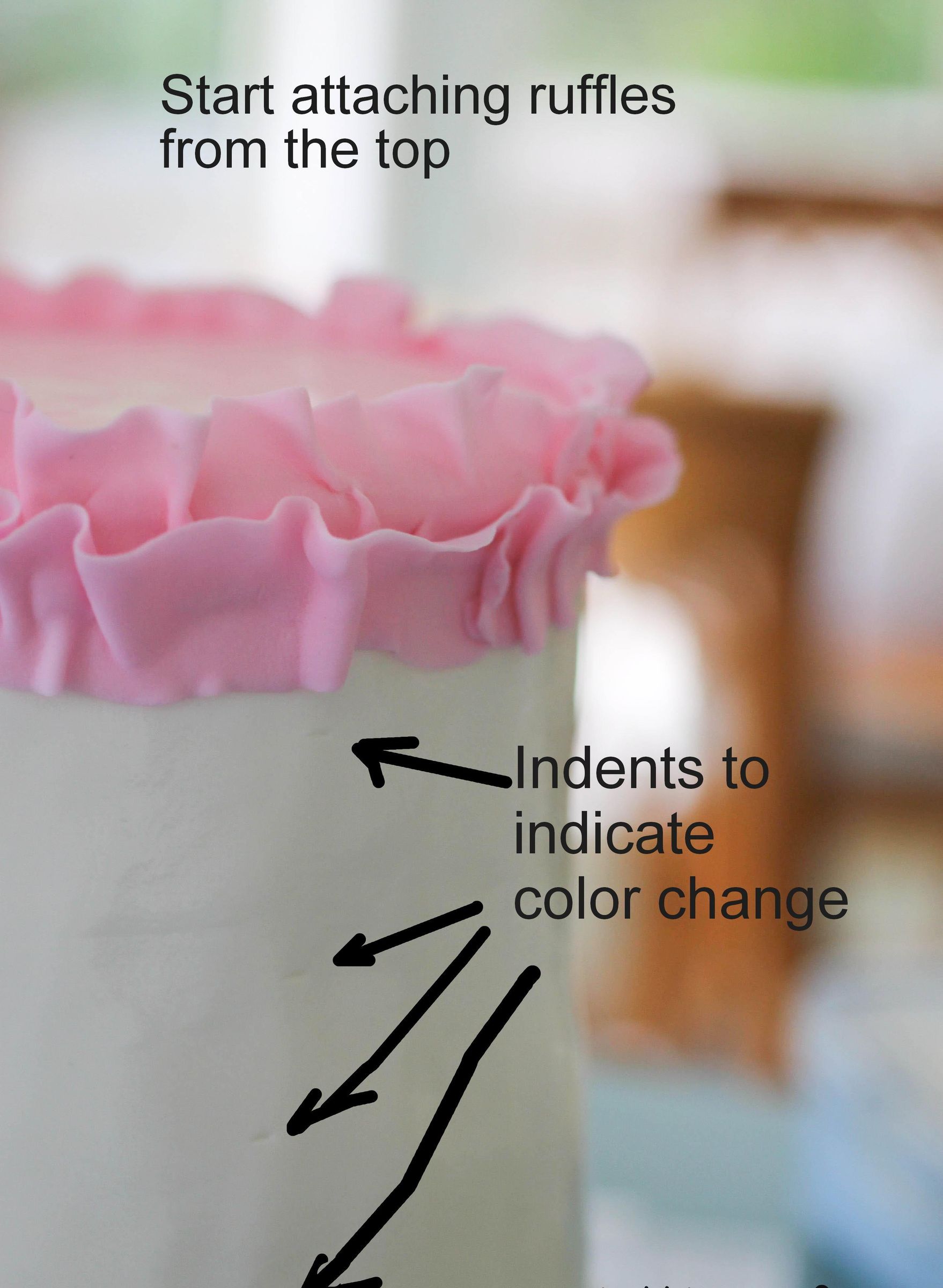 Pastel Rainbow Ruffle Cake : 5 Steps (with Pictures) - Instructables