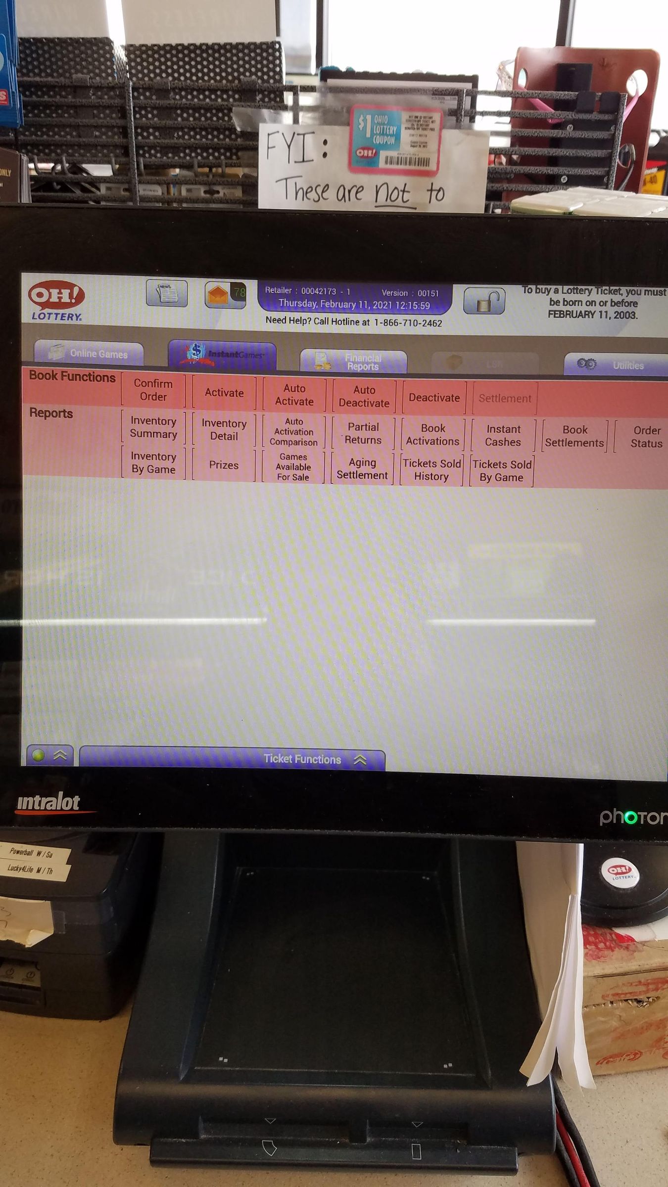 Receiving Lottery Order With Handheld : 7 Steps - Instructables