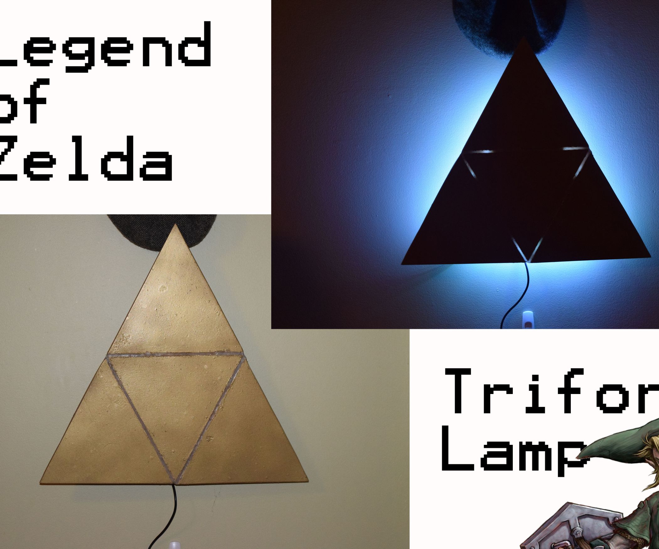 Legend of Zelda Triforce Lamp : 7 Steps (with Pictures) - Instructables