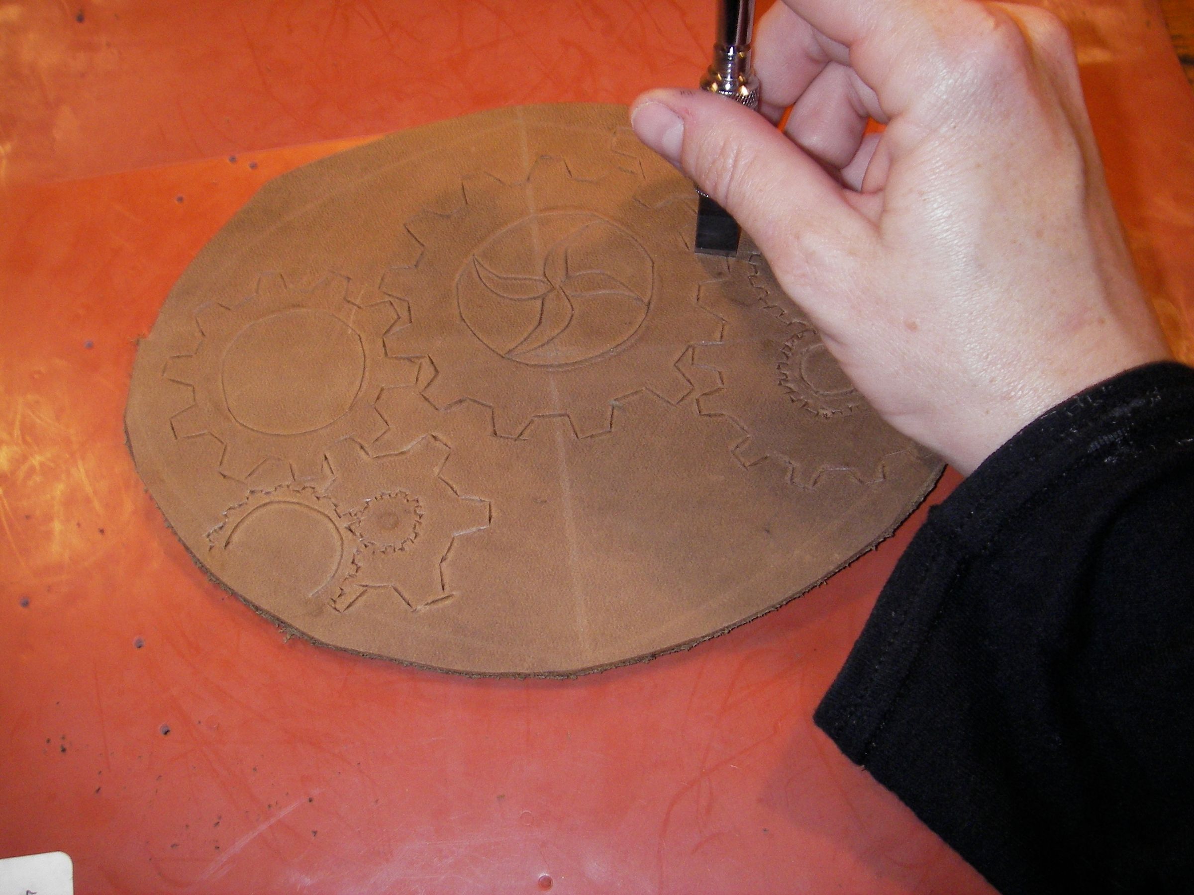 Steampunky Hand Tooled Leather Patch : 11 Steps - Instructables