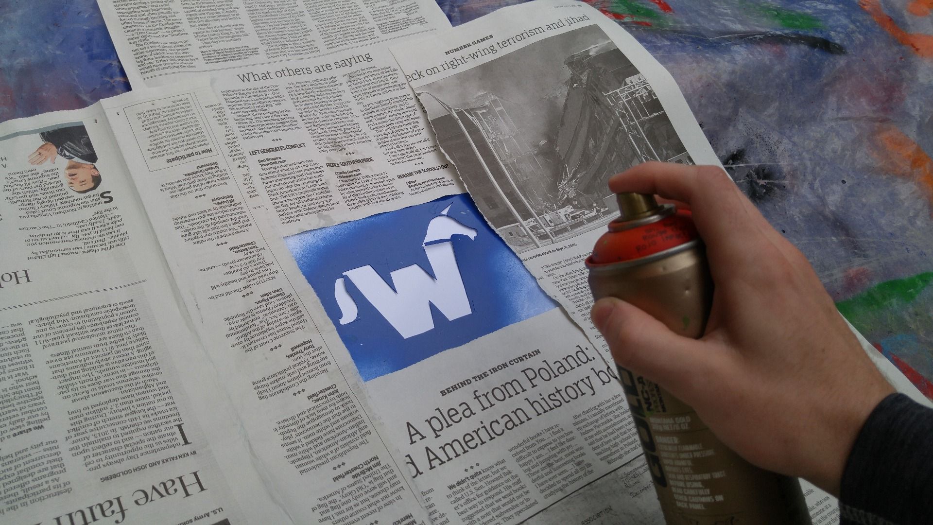 How to Make Great Stencils for Spray Paint : 4 Steps - Instructables