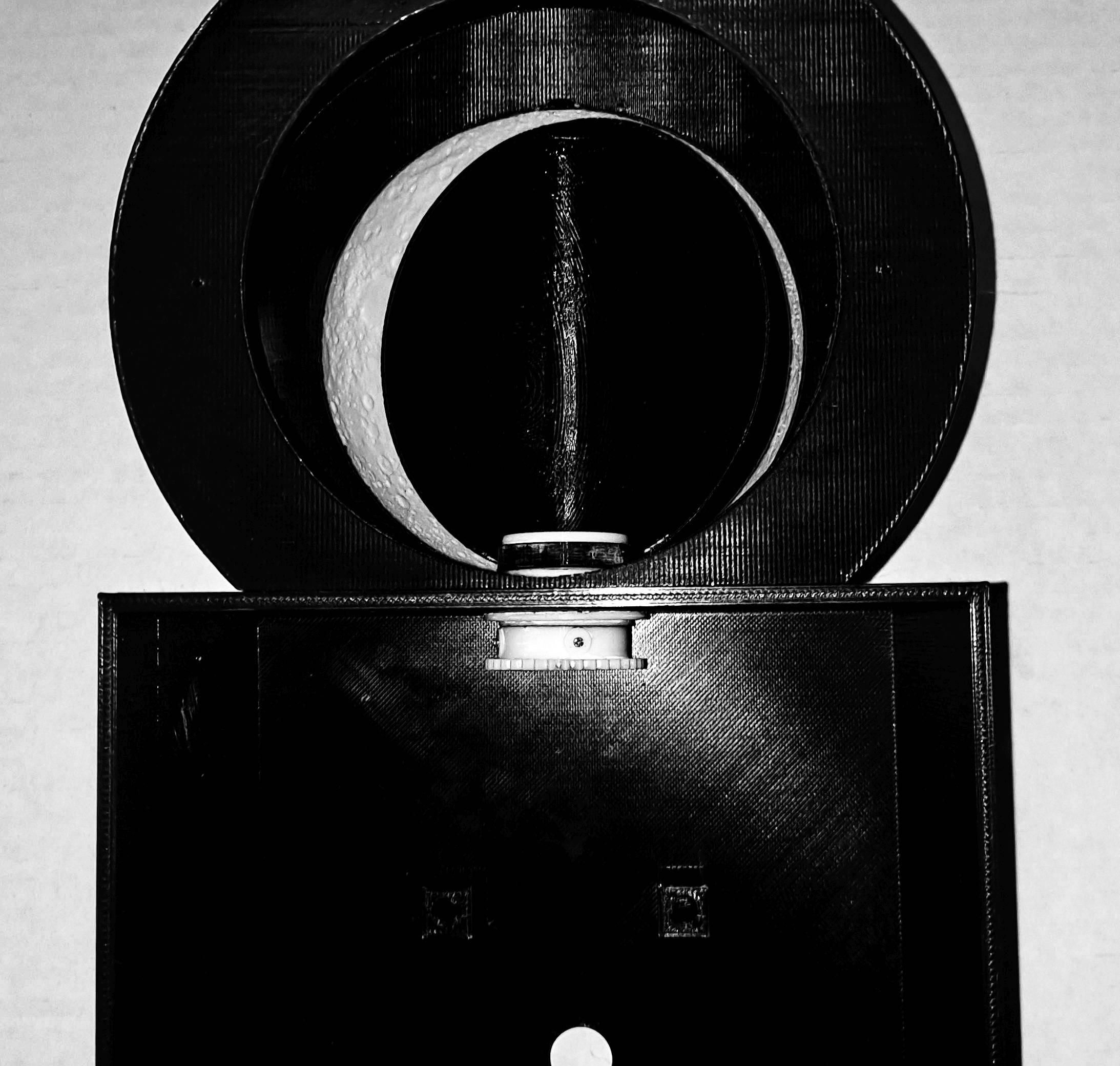 Lighted 3D Moon Phase Clock : 11 Steps (with Pictures) - Instructables