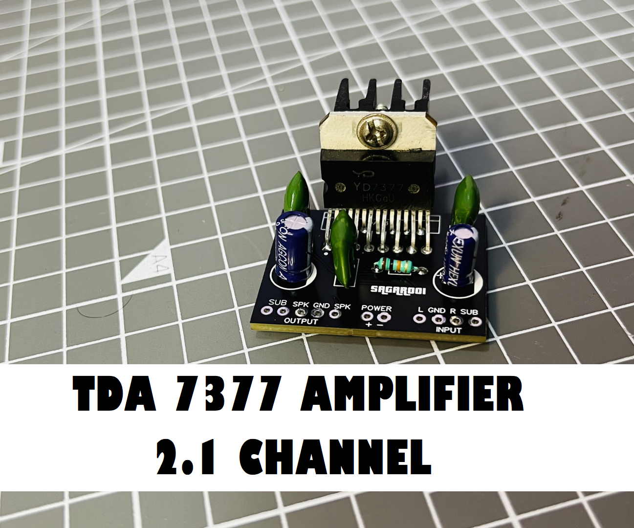 TDA7377 Based 2.1 Channel Mini Amplifier : 5 Steps (with Pictures) - Instructables