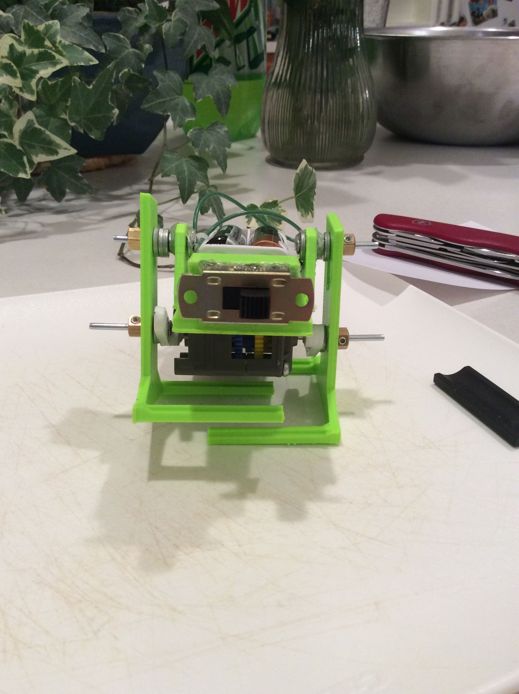 3D Printed Automatic Walking Robot : 6 Steps (with Pictures ...