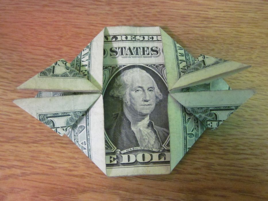 Dollar Origami : 24 Steps - Instructables
