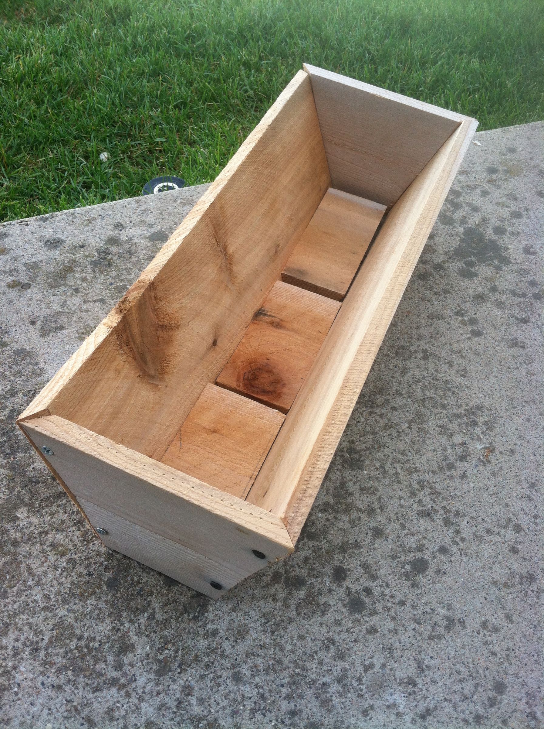 Simple Cedar Flower Box : 6 Steps (with Pictures) - Instructables