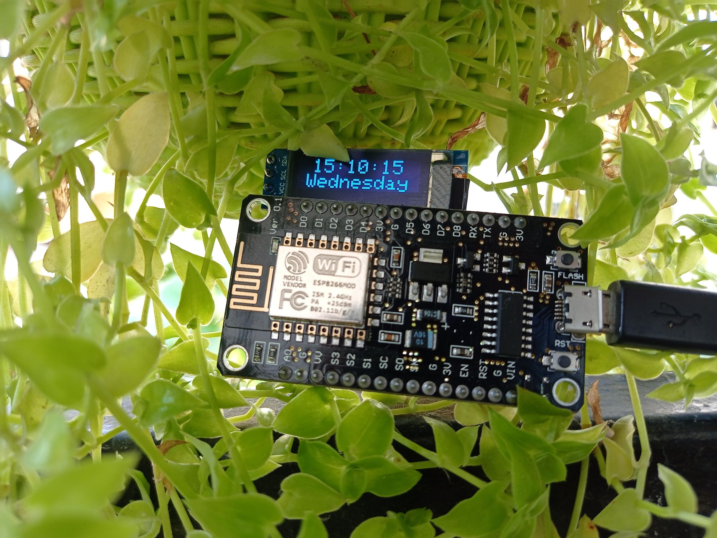 Node MCU WI-FI CLOCK : 10 Steps - Instructables