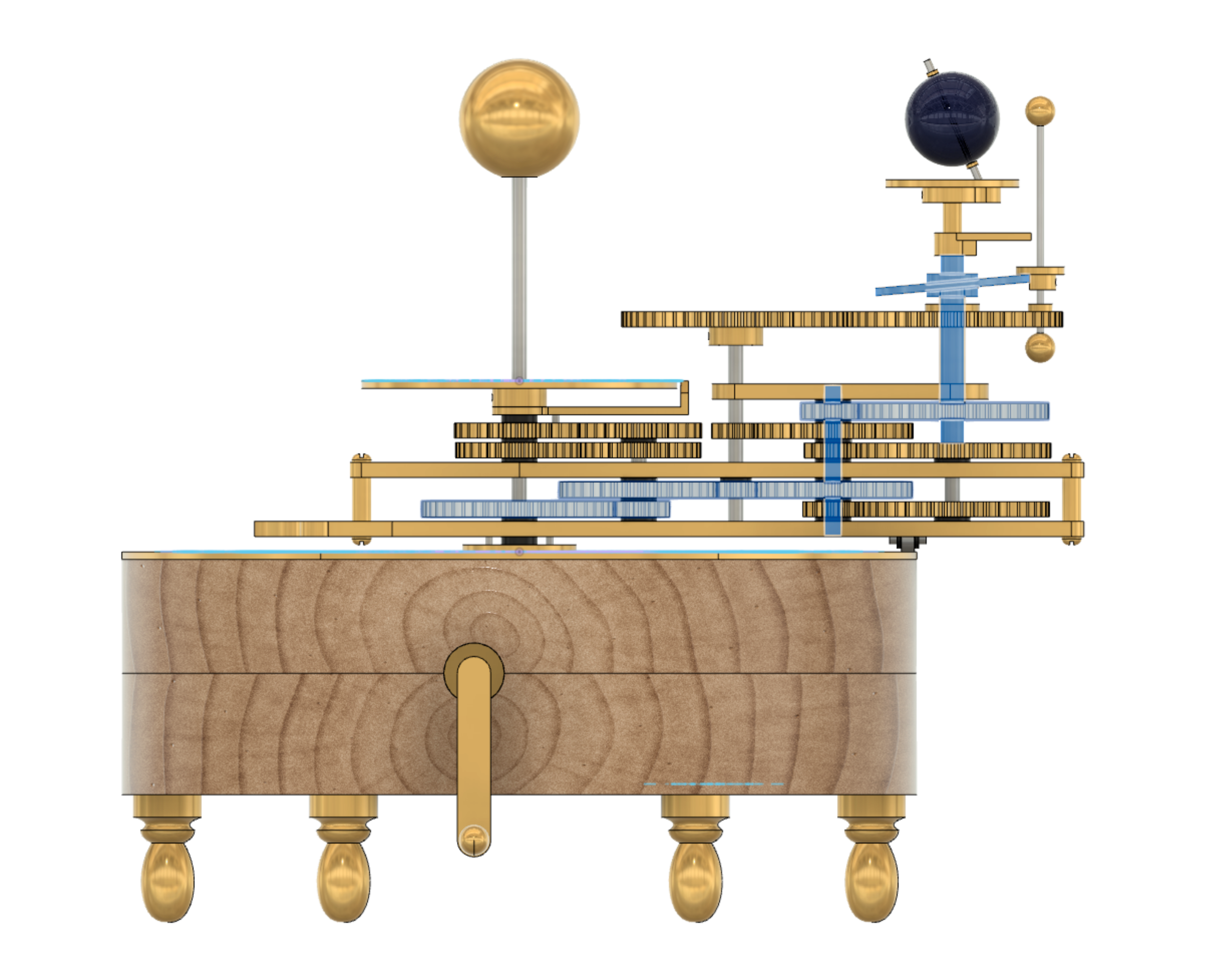 Orrery (Earth, Moon, and Sun) : 28 Steps (with Pictures) - Instructables