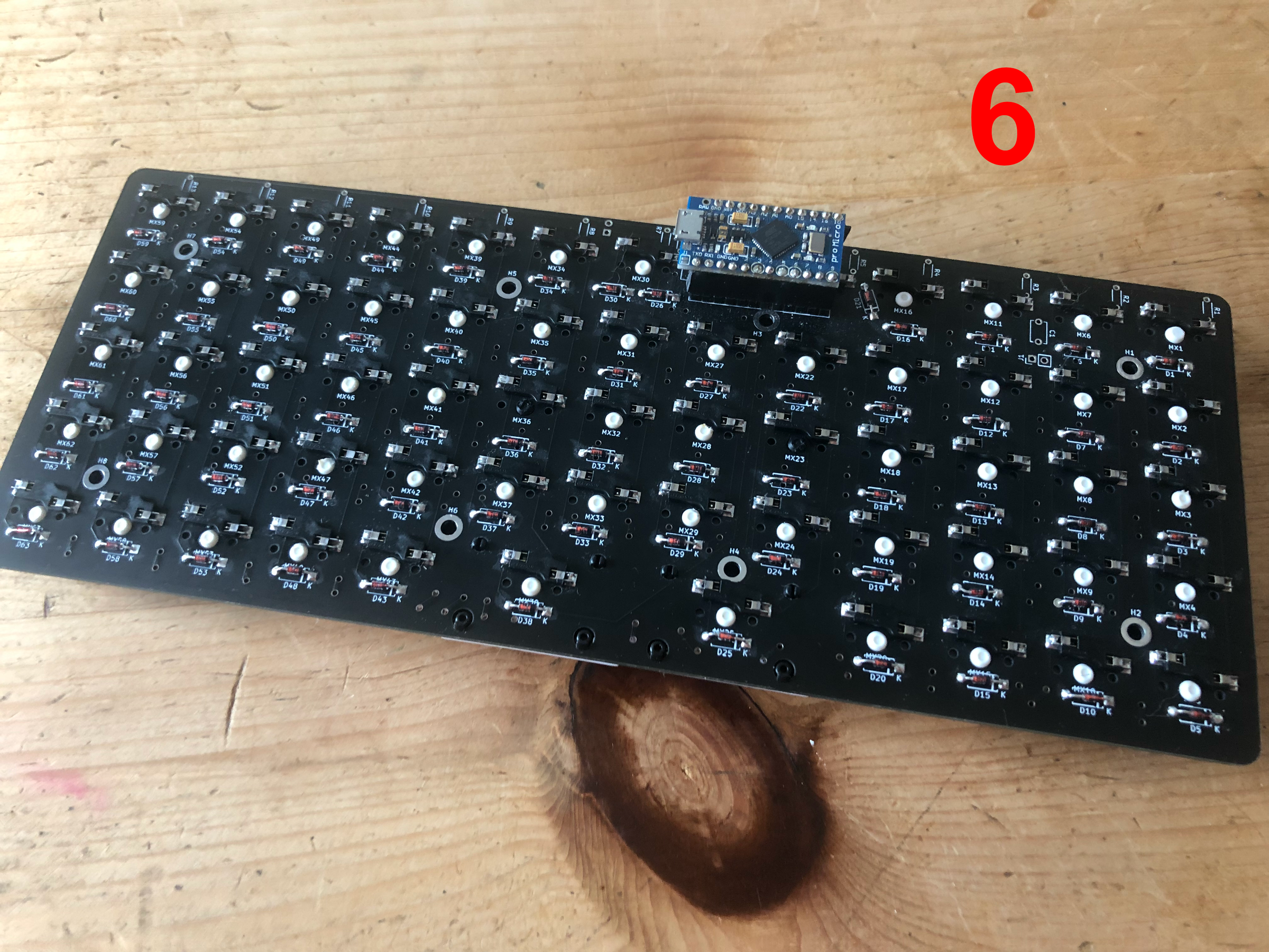Custom Ortholinear Keyboard- Project Write Up : 6 Steps (with Pictures ...