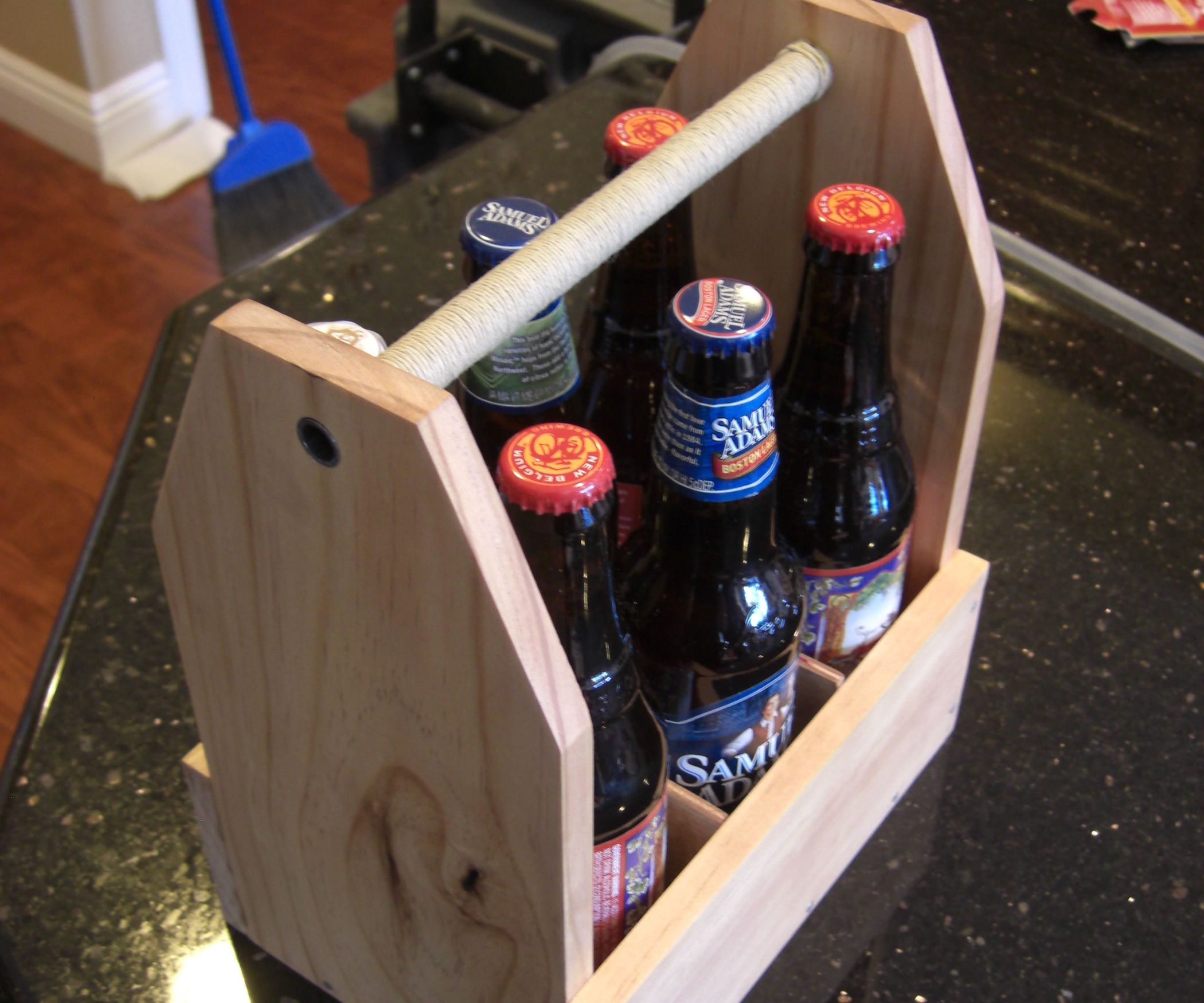 Wooden 6 Pack Holder : 11 Steps (with Pictures) - Instructables
