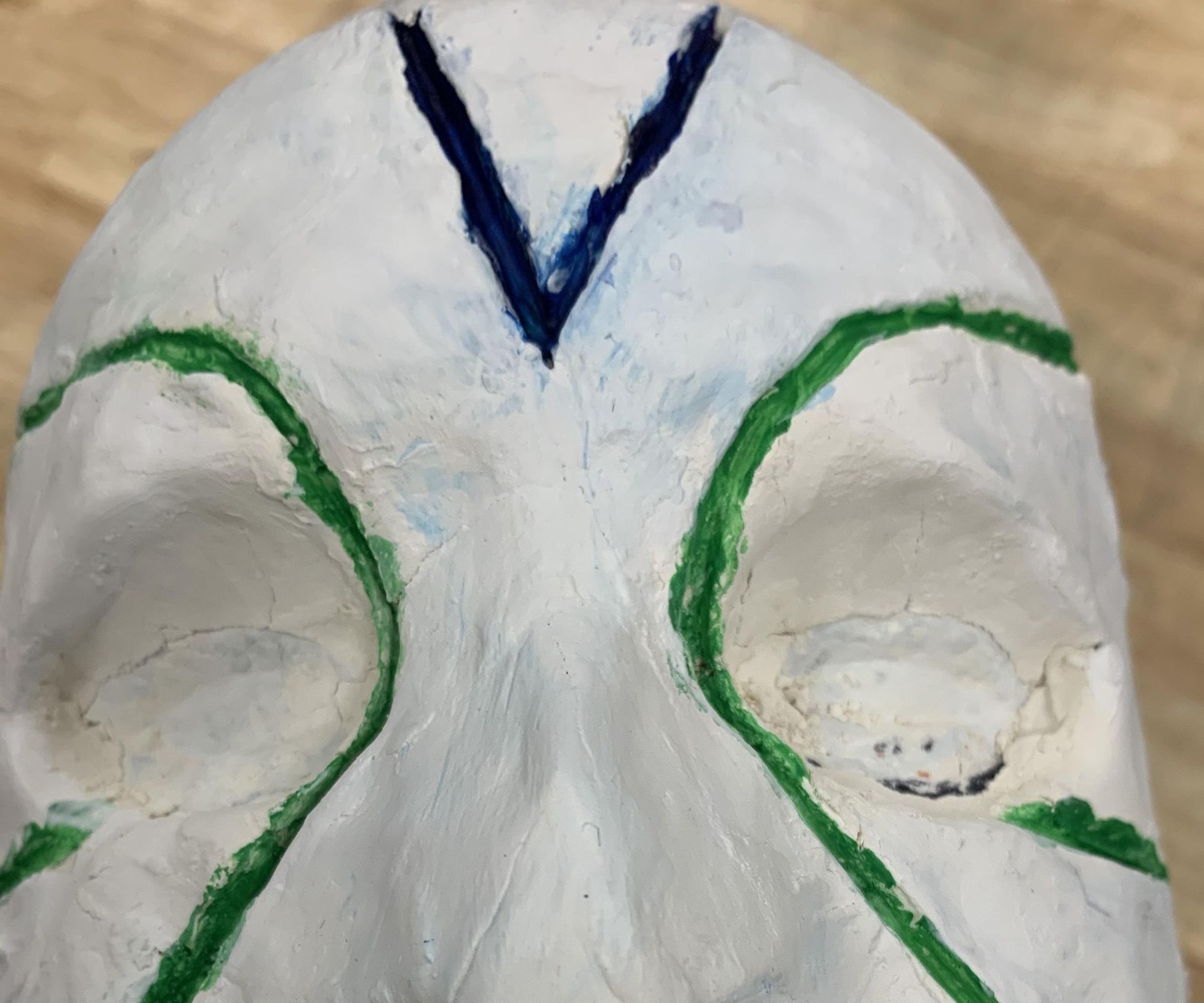 Simple Air Dry Clay Mask : 6 Steps - Instructables