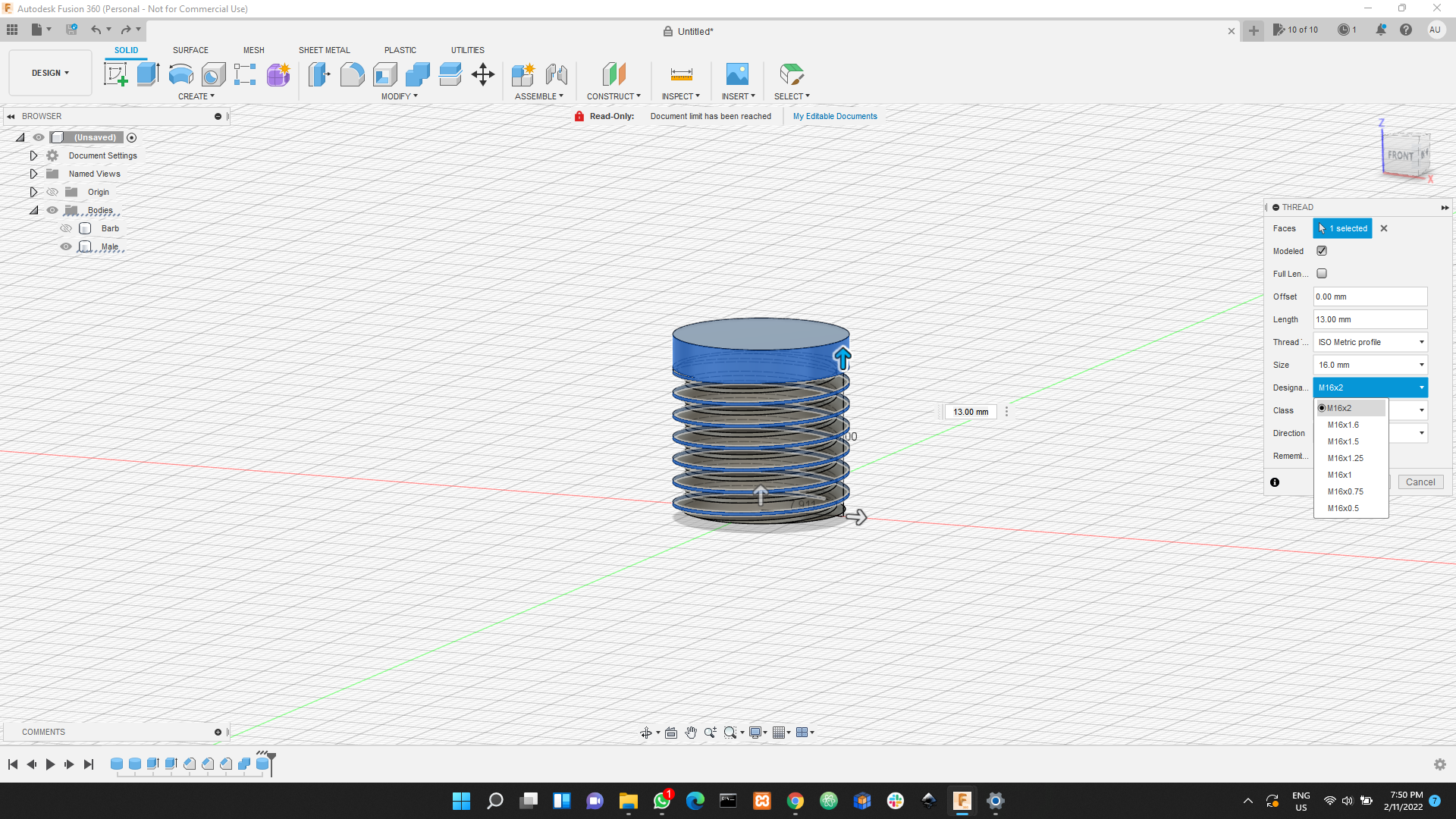 3D Printed Fittings for Silicone Tubing (Fusion 360) : 8 Steps (with ...