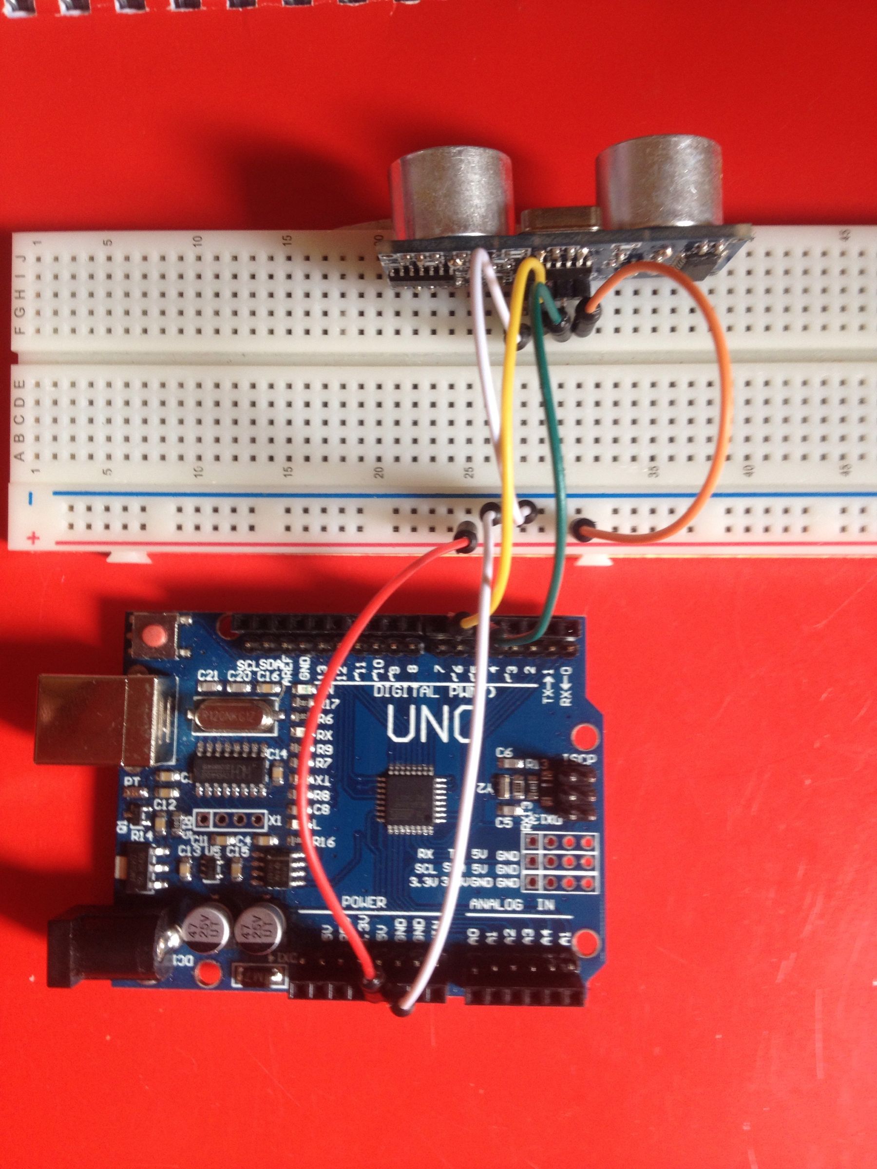 Ultrasonic Distance Sensor Arduino HC-SR04 : 4 Steps - Instructables