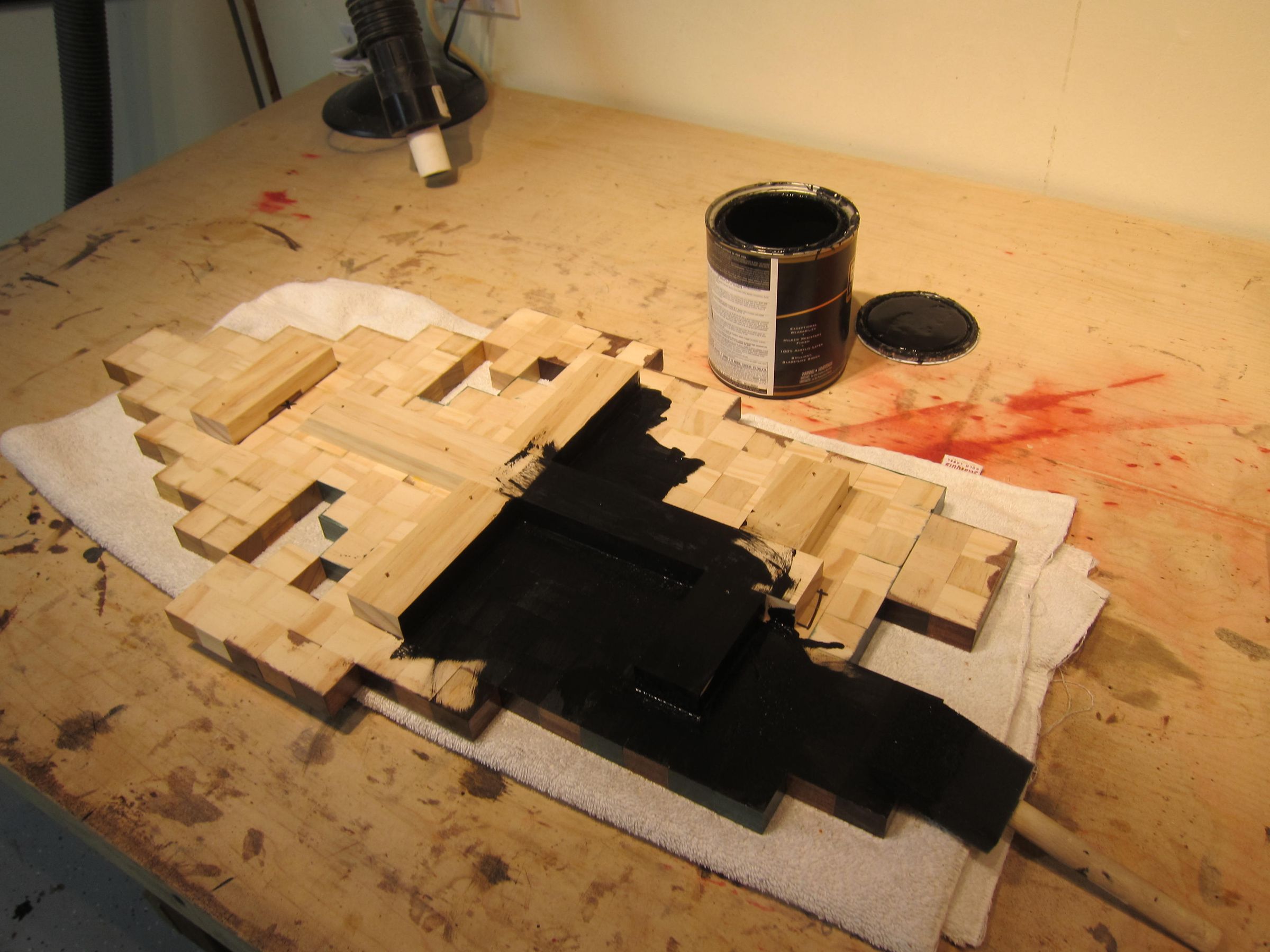 Stained Wood Pixel Art : 7 Steps (with Pictures) - Instructables