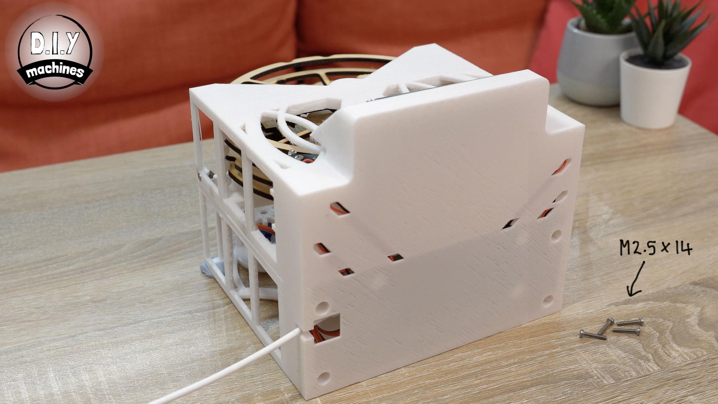 WeatherBot - a Motorised Weather Machine | 3D Printable, ESP32 ...