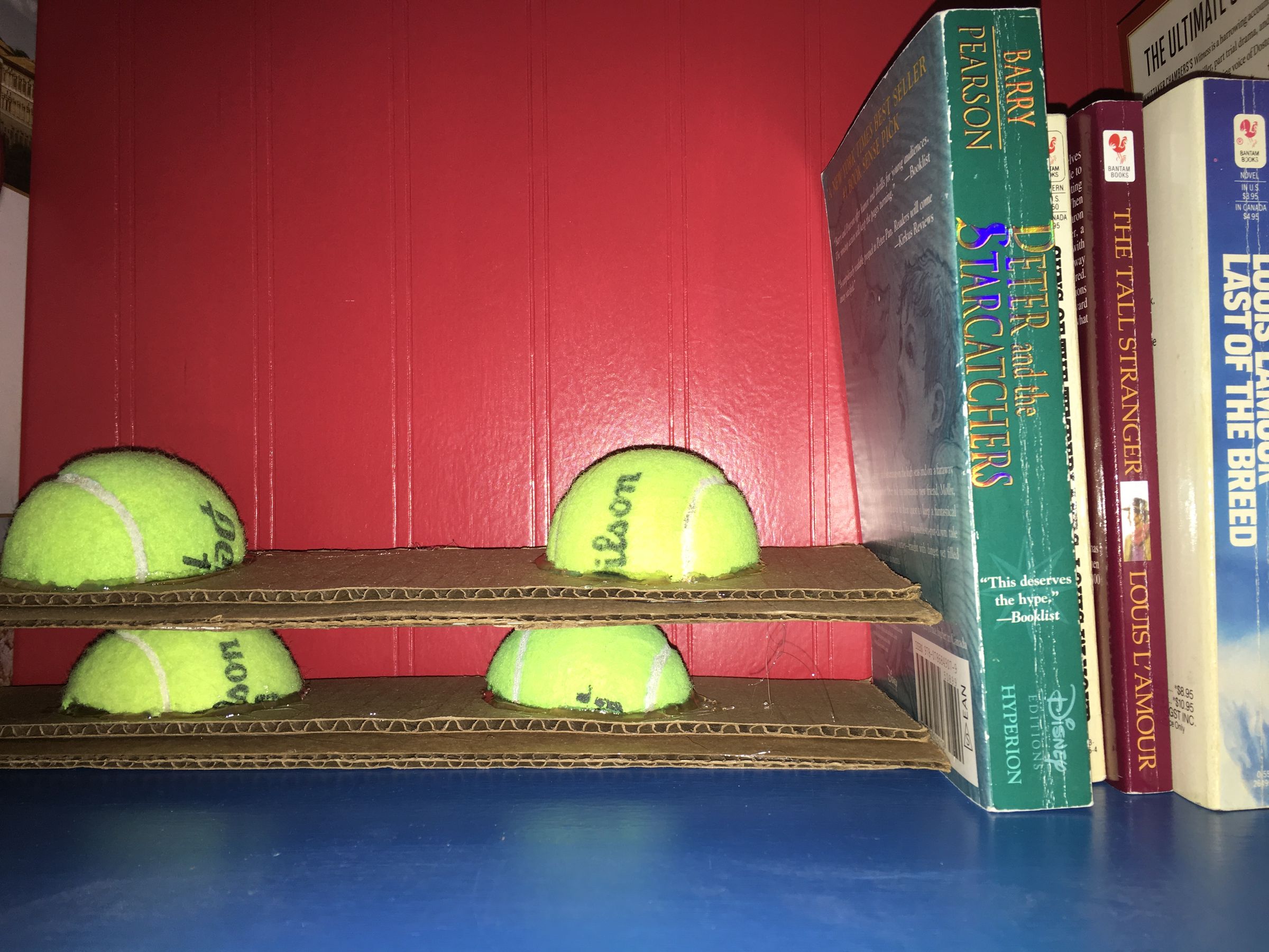 Tennis Ball Bookend : 4 Steps - Instructables