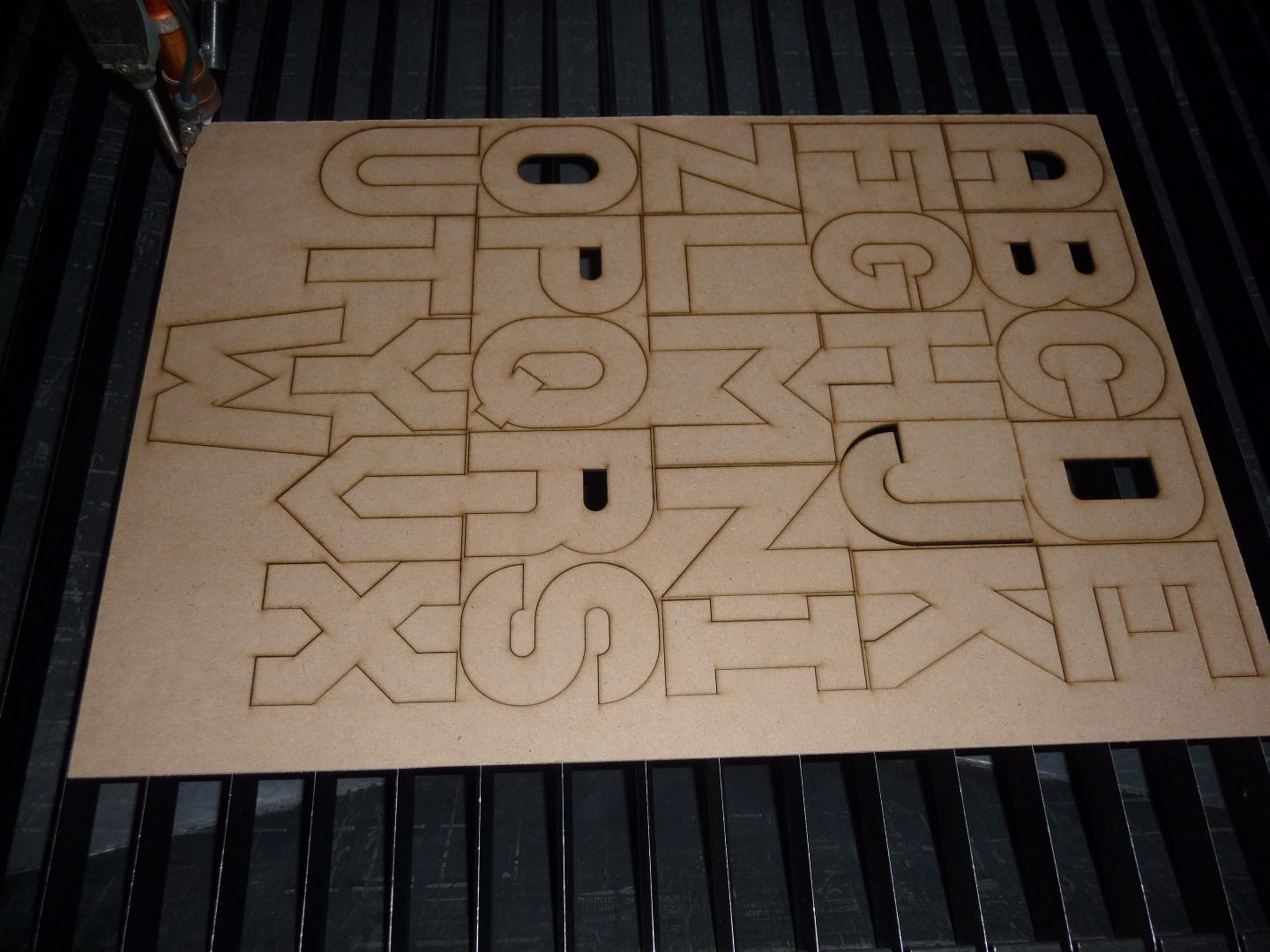 Laser Cut Letters 4" Tall : 4 Steps (with Pictures) - Instructables
