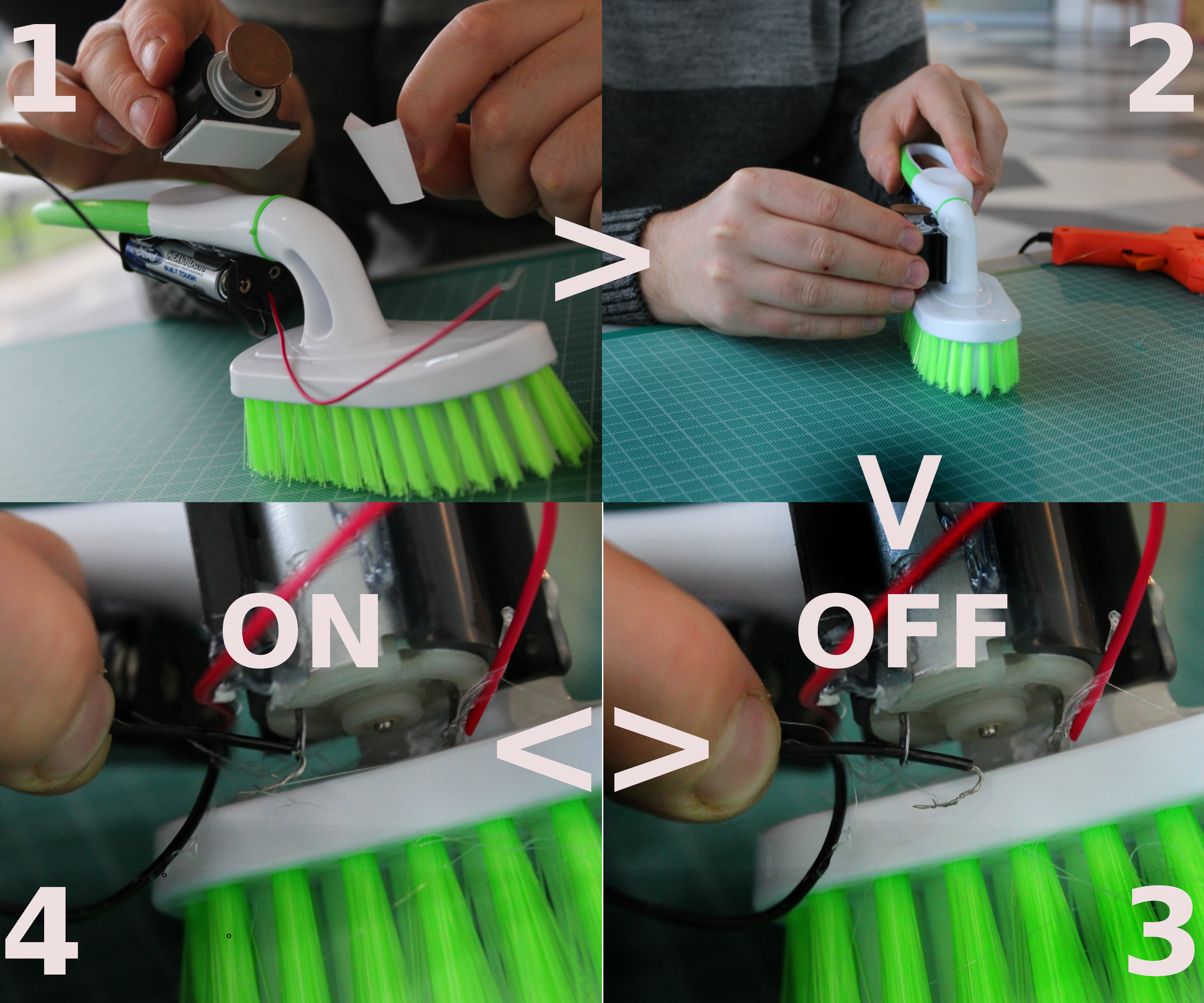 LET'S MAKE a BRUSHBOT : 7 Steps (with Pictures) - Instructables