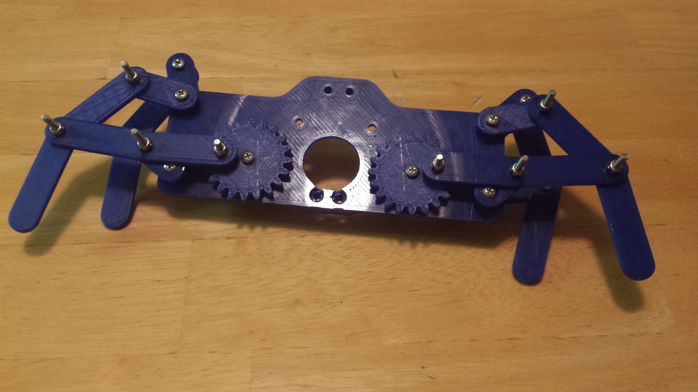 3D Printed Walking Robot (Klann Linkage) : 11 Steps (with Pictures ...