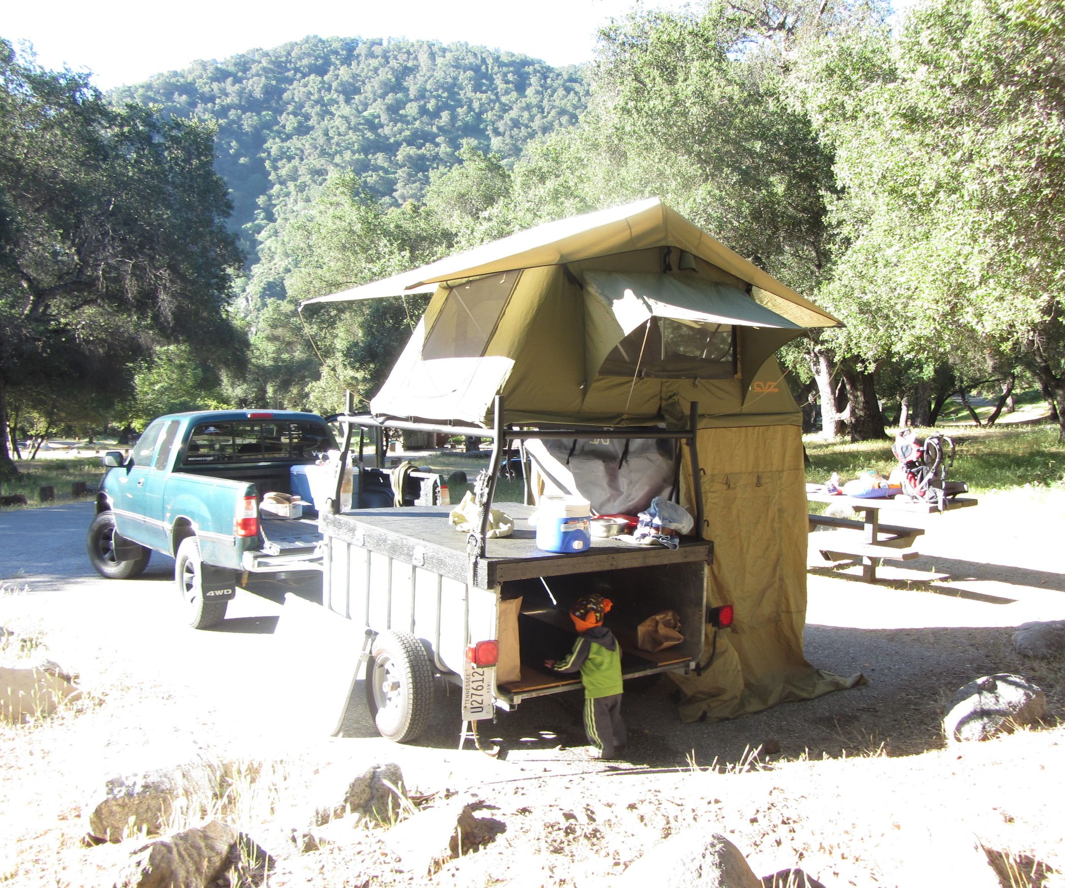 The Ultimate Kayak Hauler and Rooftop Tent Camper. : 4 Steps (with ...