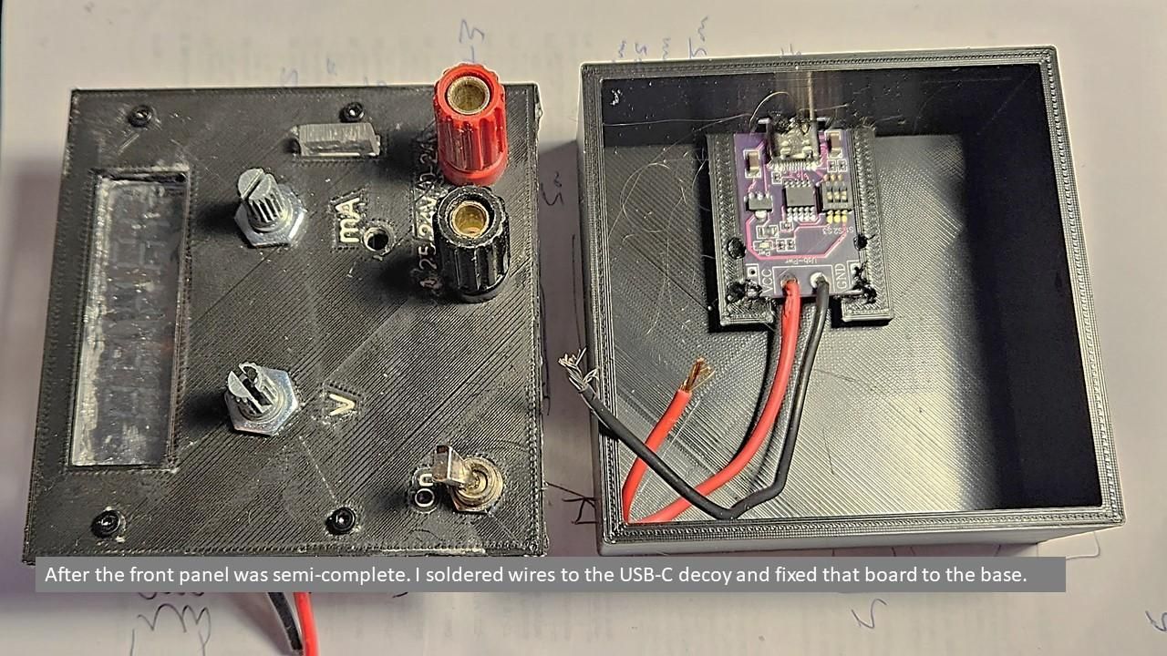 How to Make a USB-C Based 1-25V, 0-2A Lab Power Supply : 6 Steps ...