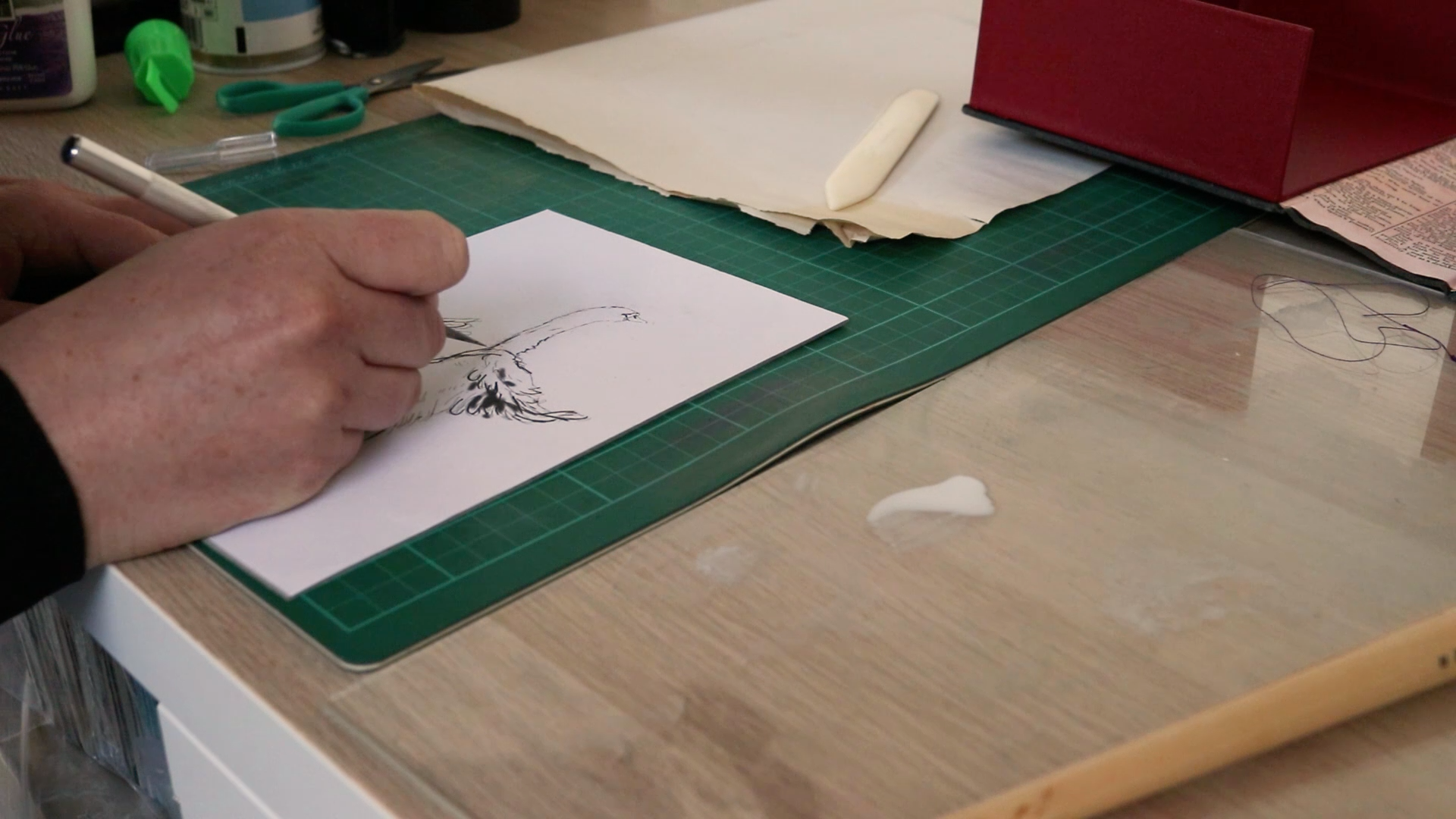 Make a Drypoint Print Using Recycled Cardboard : 8 Steps (with Pictures ...