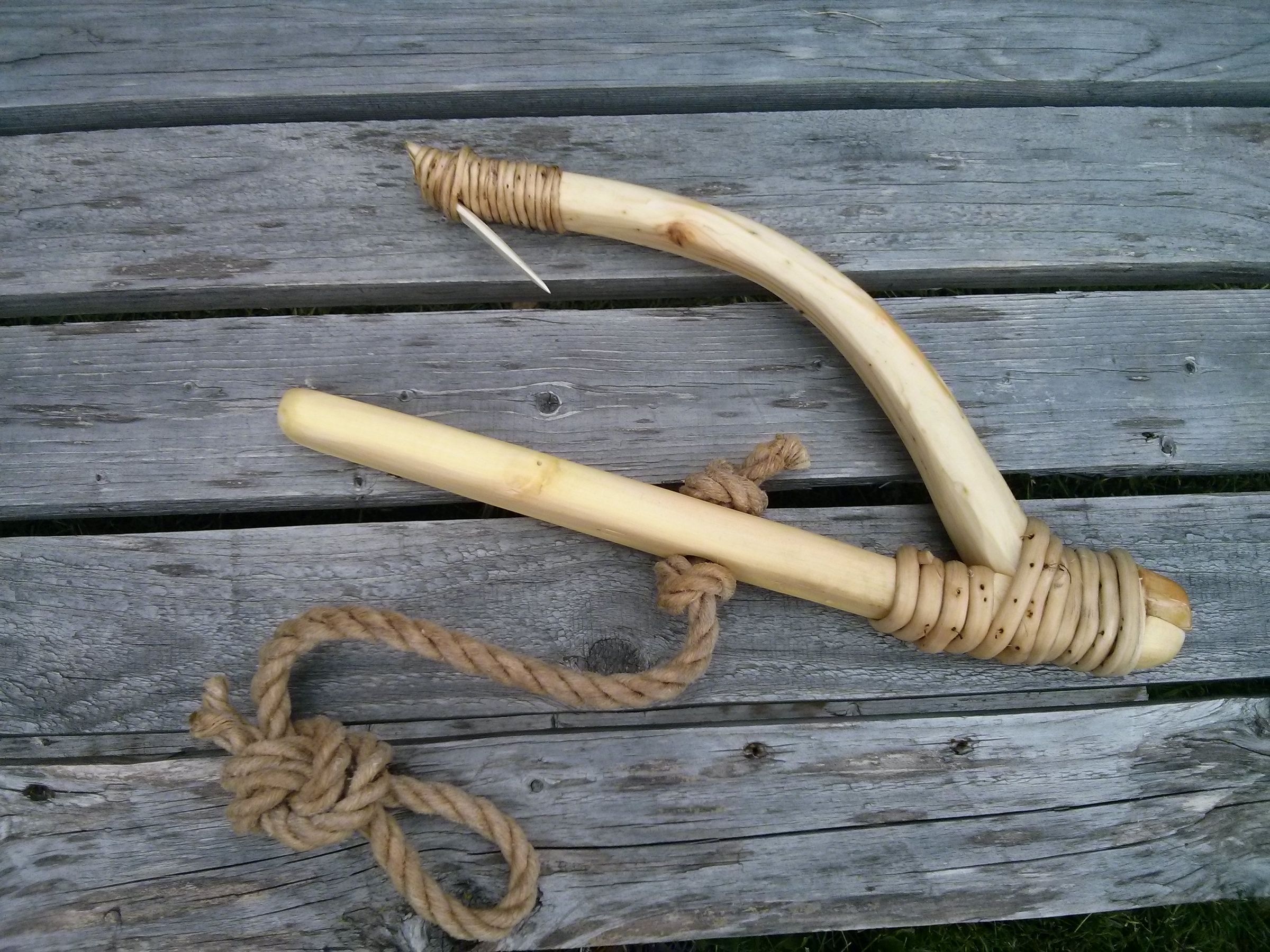 Handcarved Native American Halibut Hook : 9 Steps (with Pictures ...