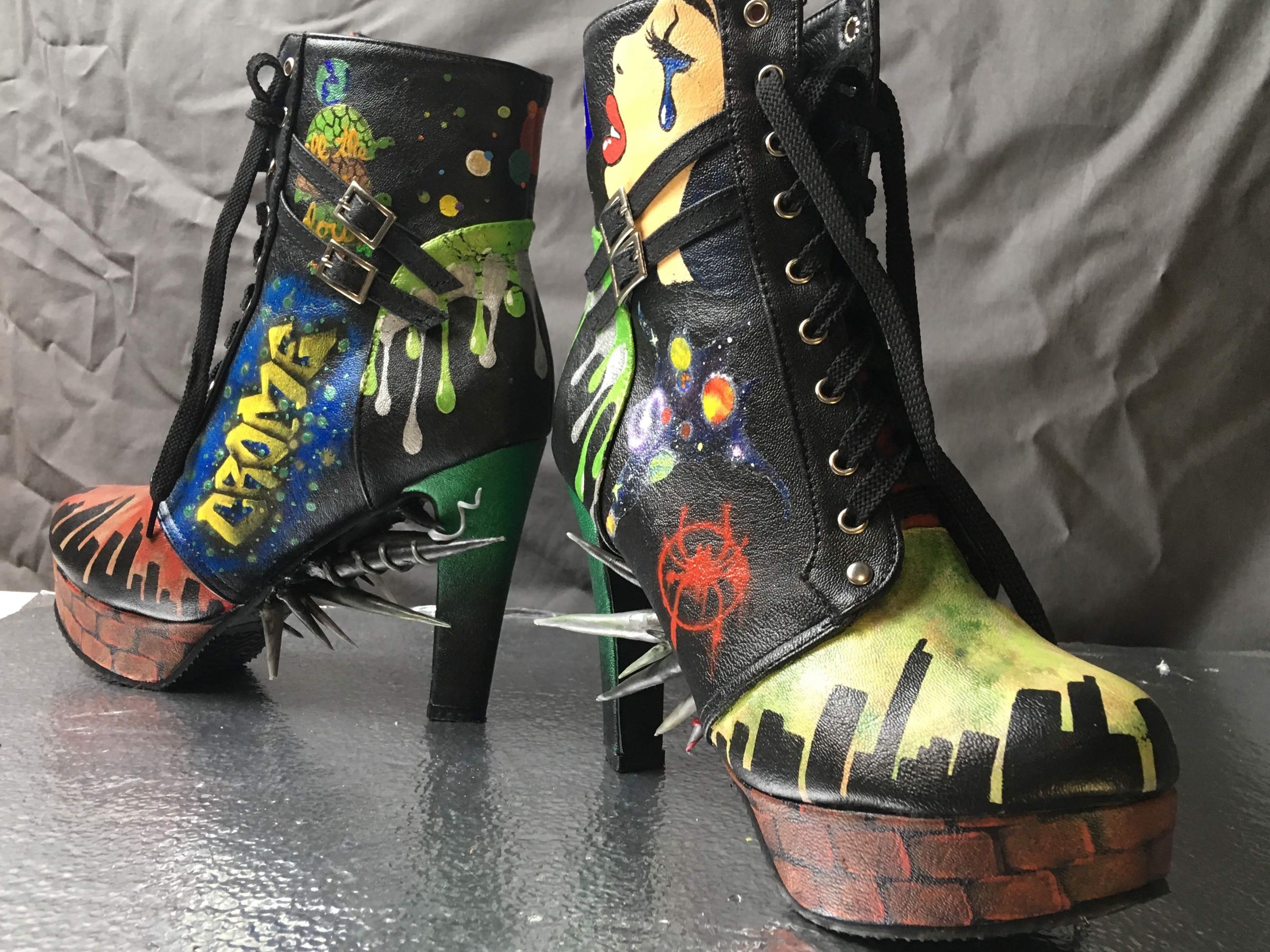 Bad*ss Graffiti Boots : 9 Steps - Instructables