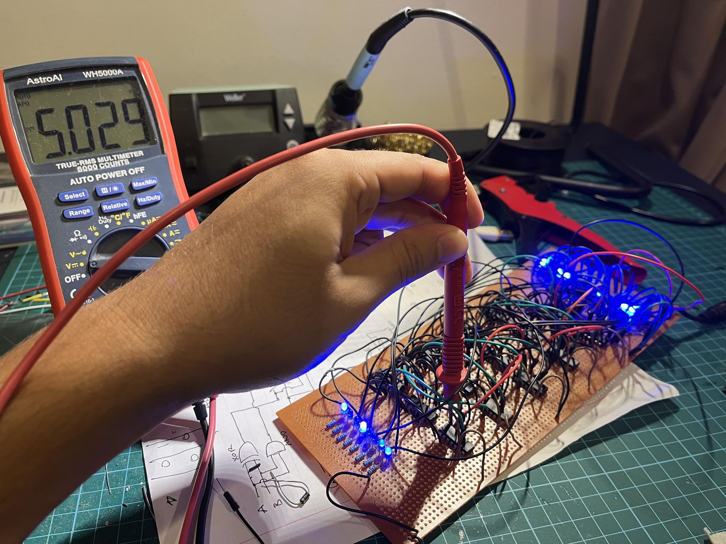 8-bit ALU (Arithmetic Logic Unit) : 8 Steps (with Pictures) - Instructables