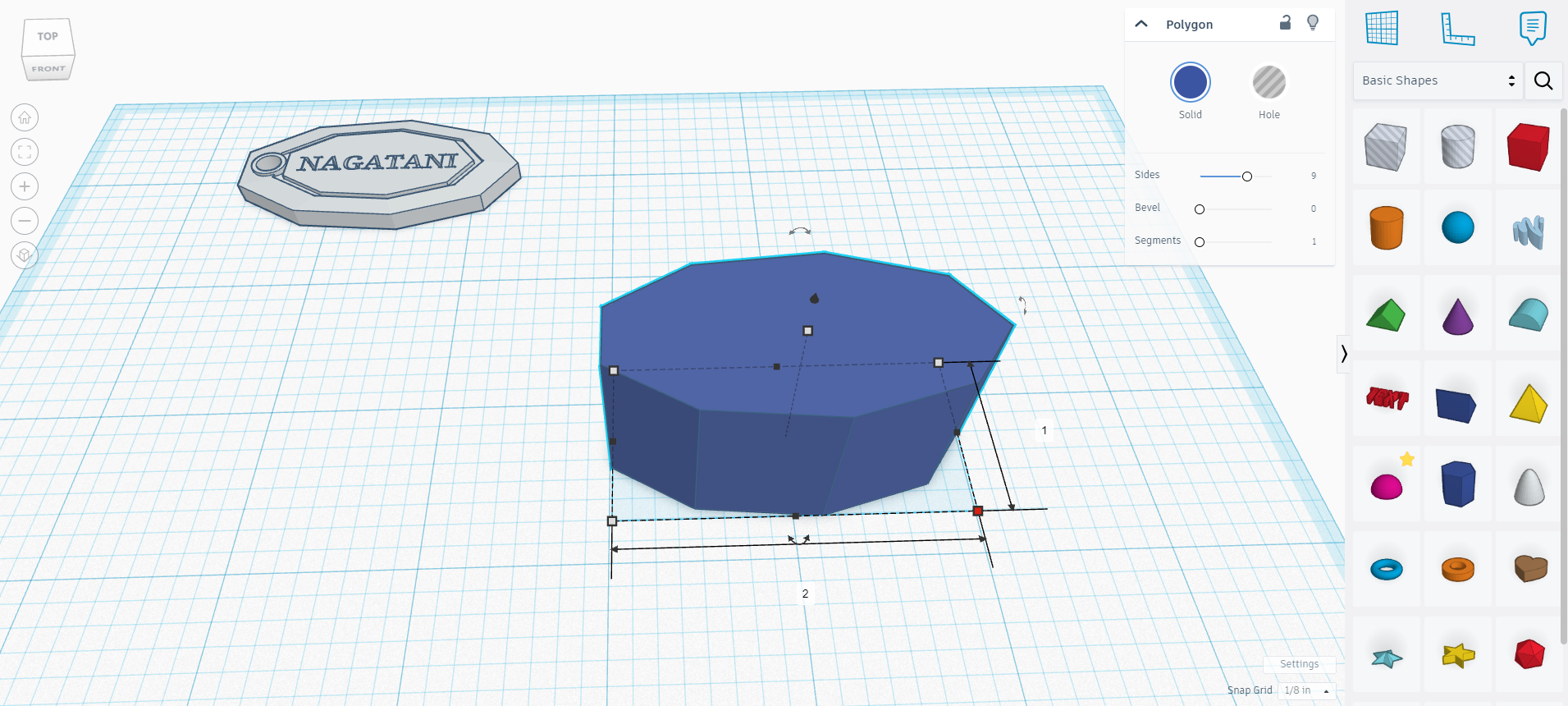 Introduction to Tinkercad: Name Keychain : 13 Steps (with Pictures) - Instructables