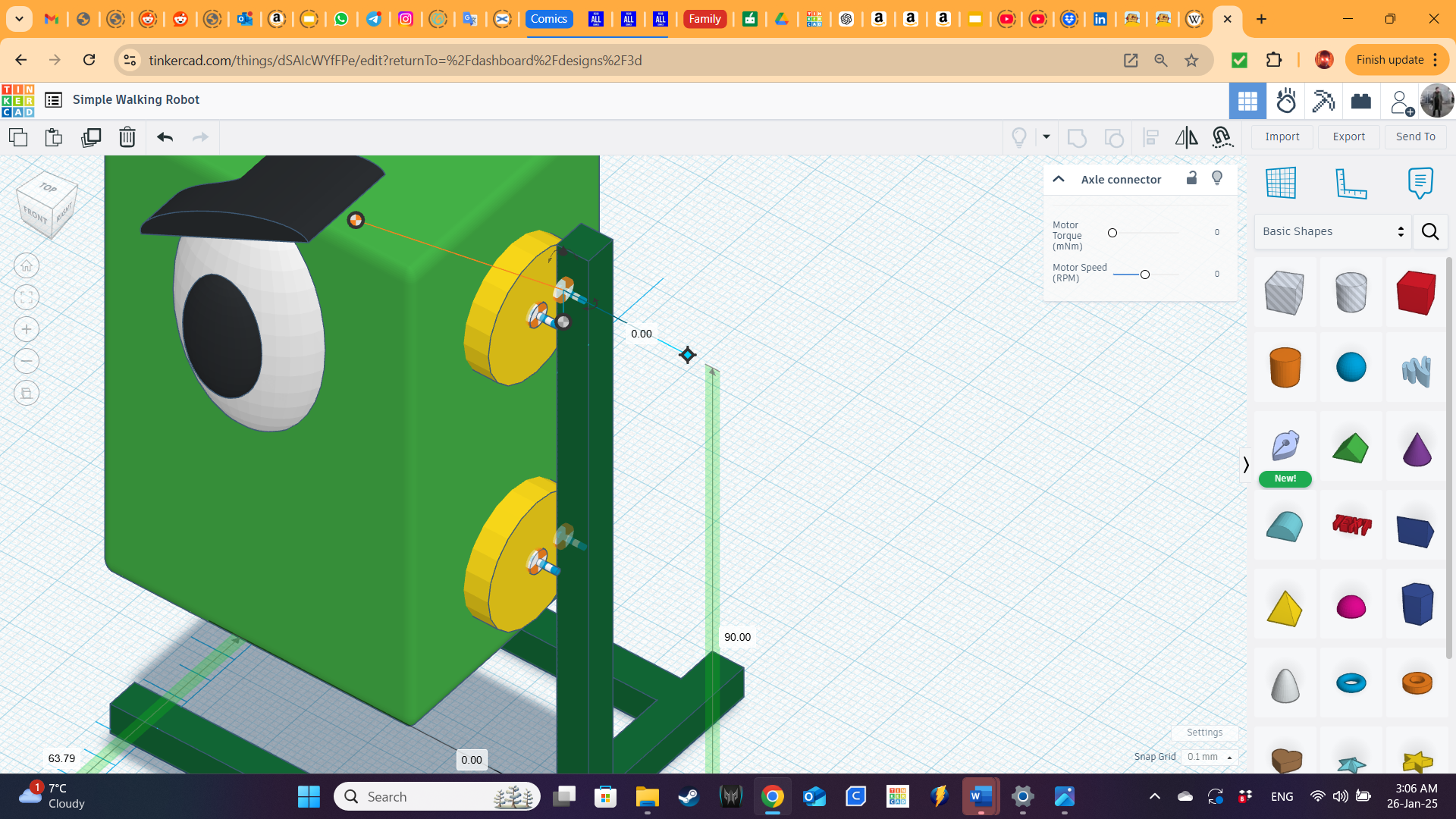 Tinkercad Robotics for School: SIMLAB KOMBAT! (virtual Walking Robots ...