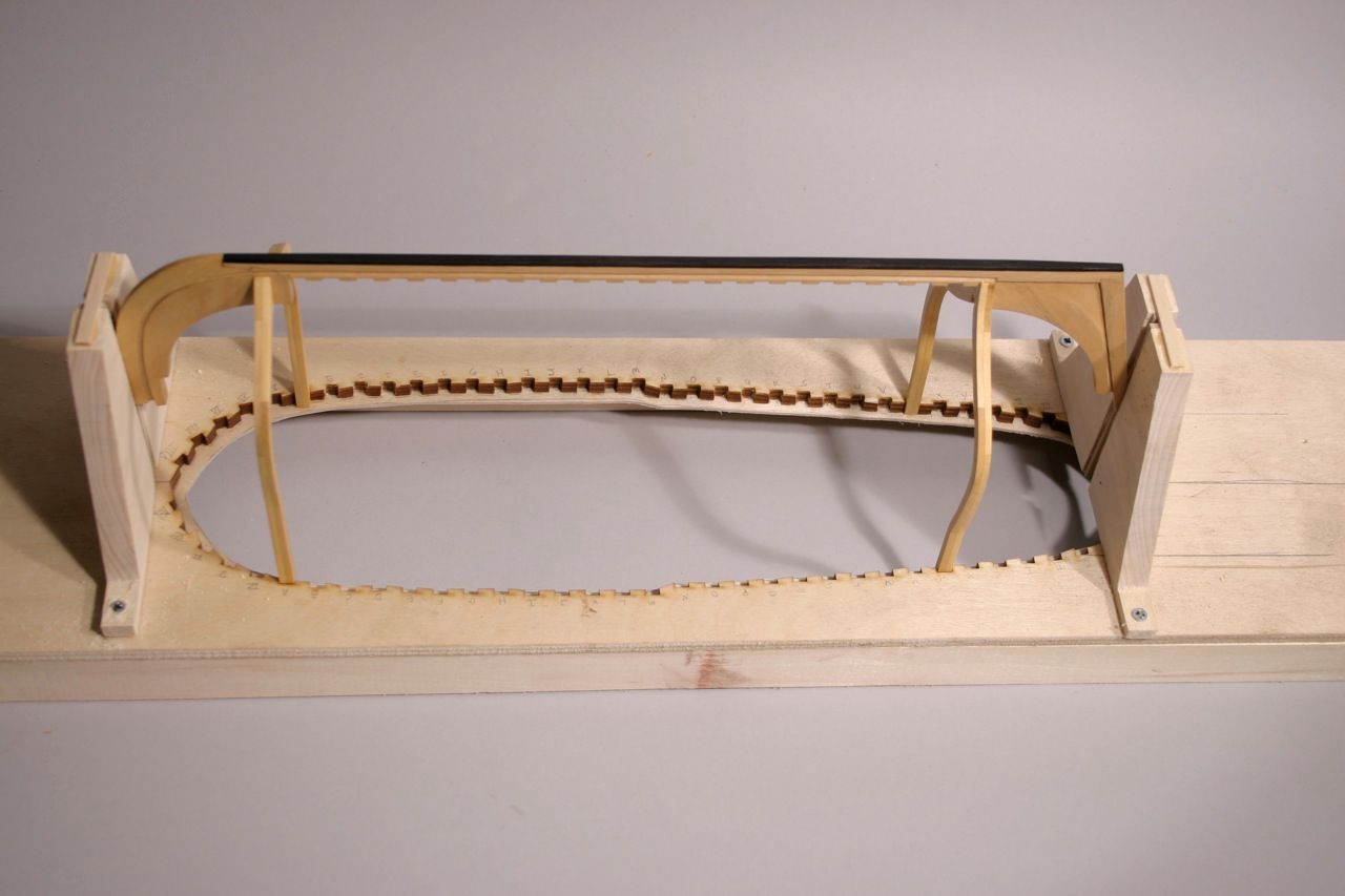 Build a Plank on Frame Model Ship : 19 Steps (with Pictures ...