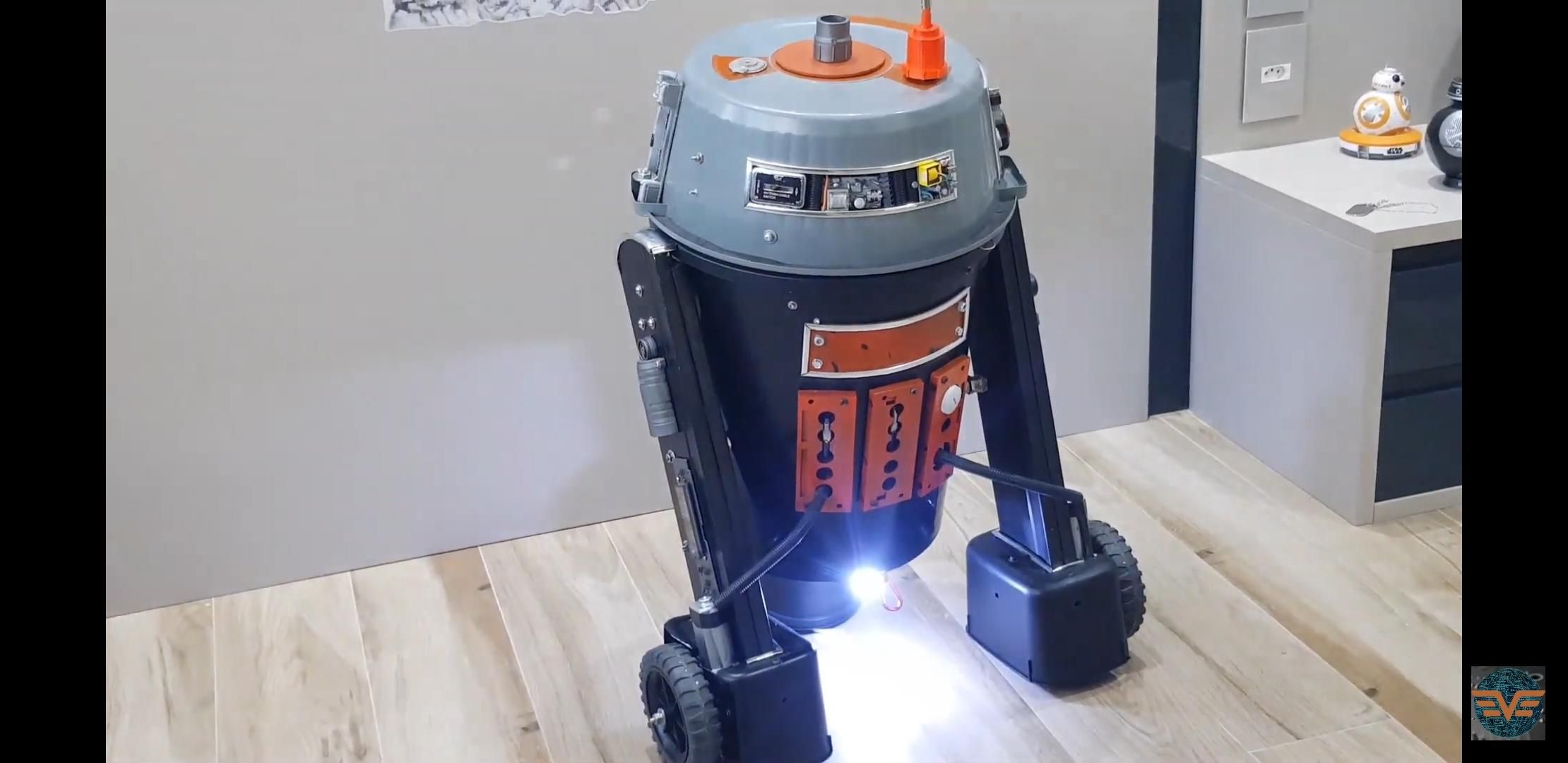 Homemade Real Size Astromech Droid : 5 Steps (with Pictures ...