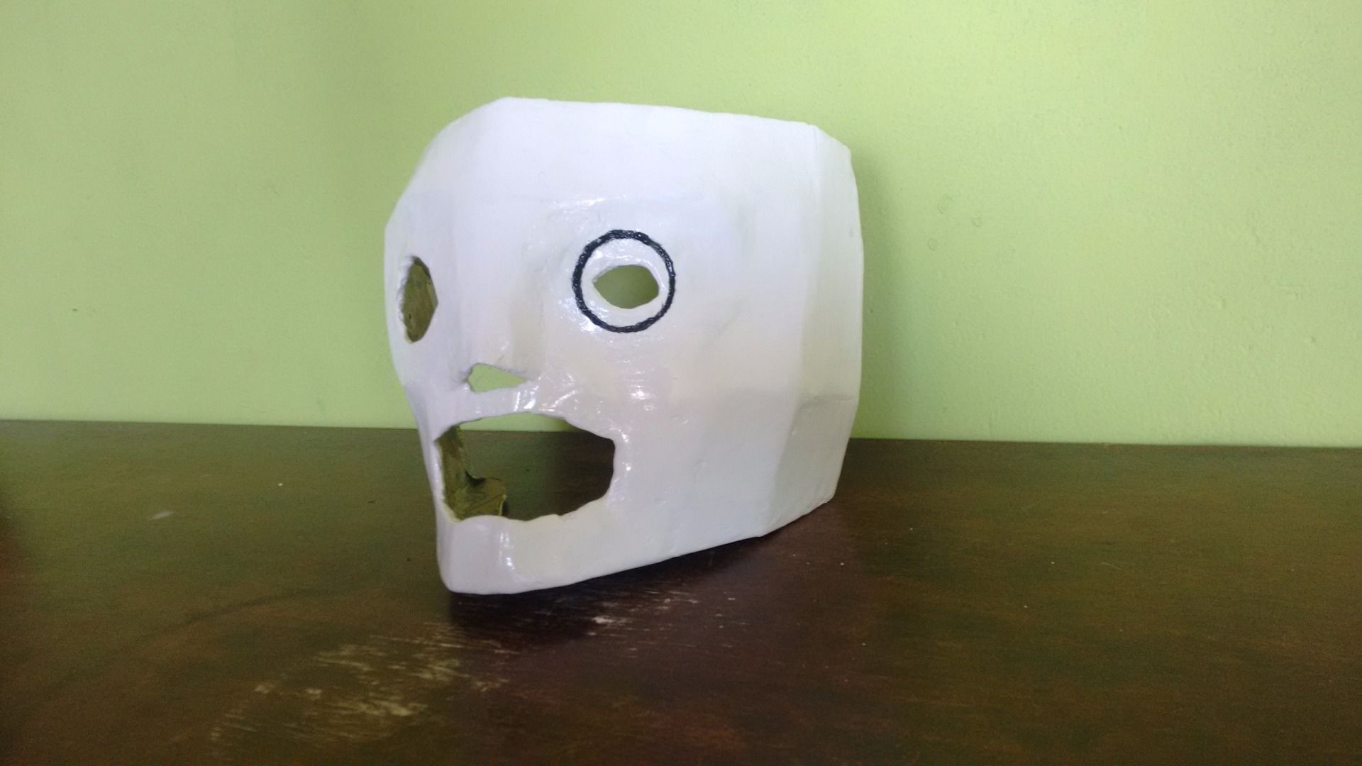 How To Make A Slipknot Mask Corey Taylor