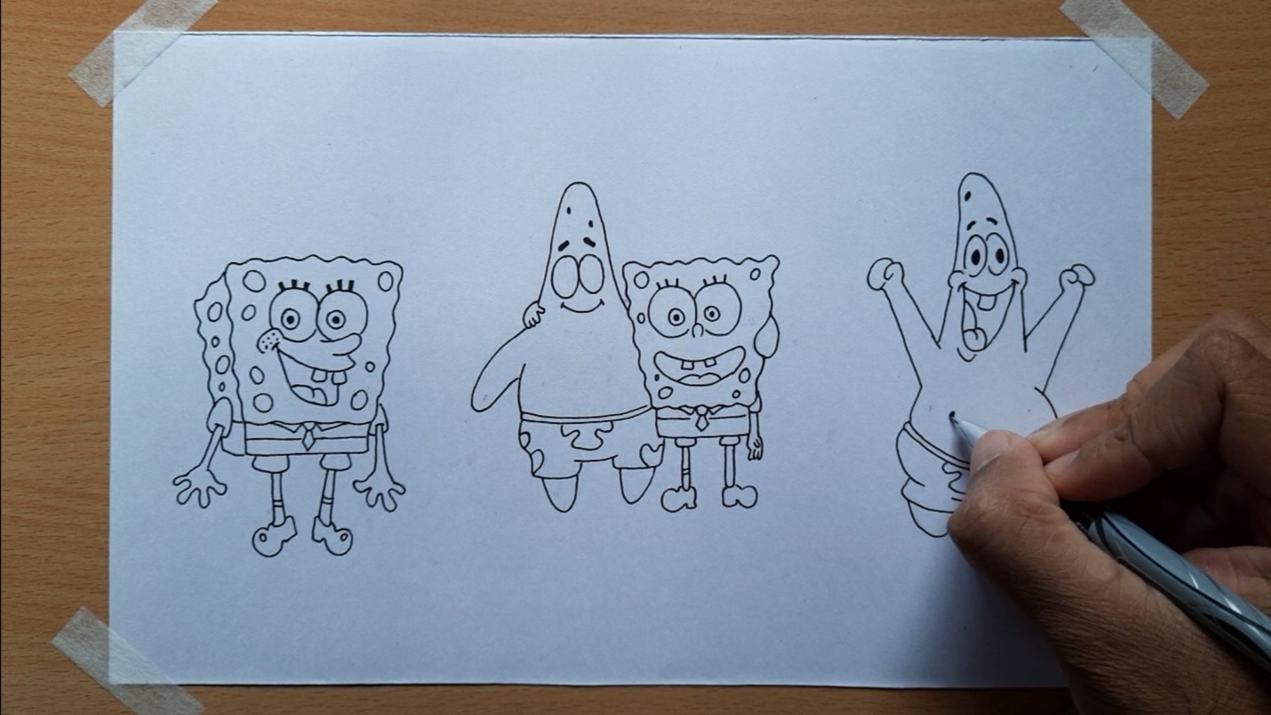 How To Draw Spongebob Squarepants Characters