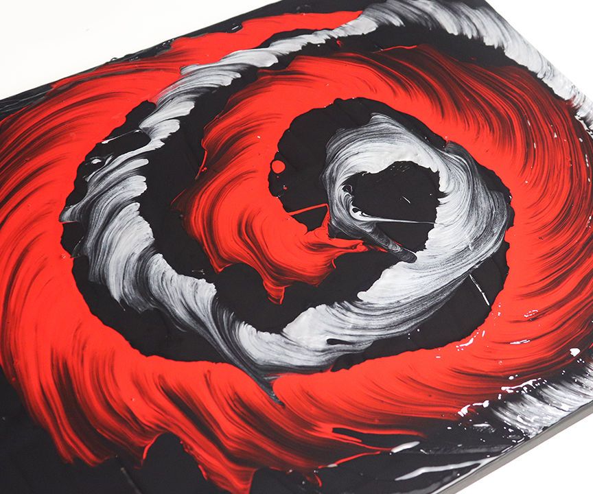 String Painting Spiral Pattern : 4 Steps - Instructables