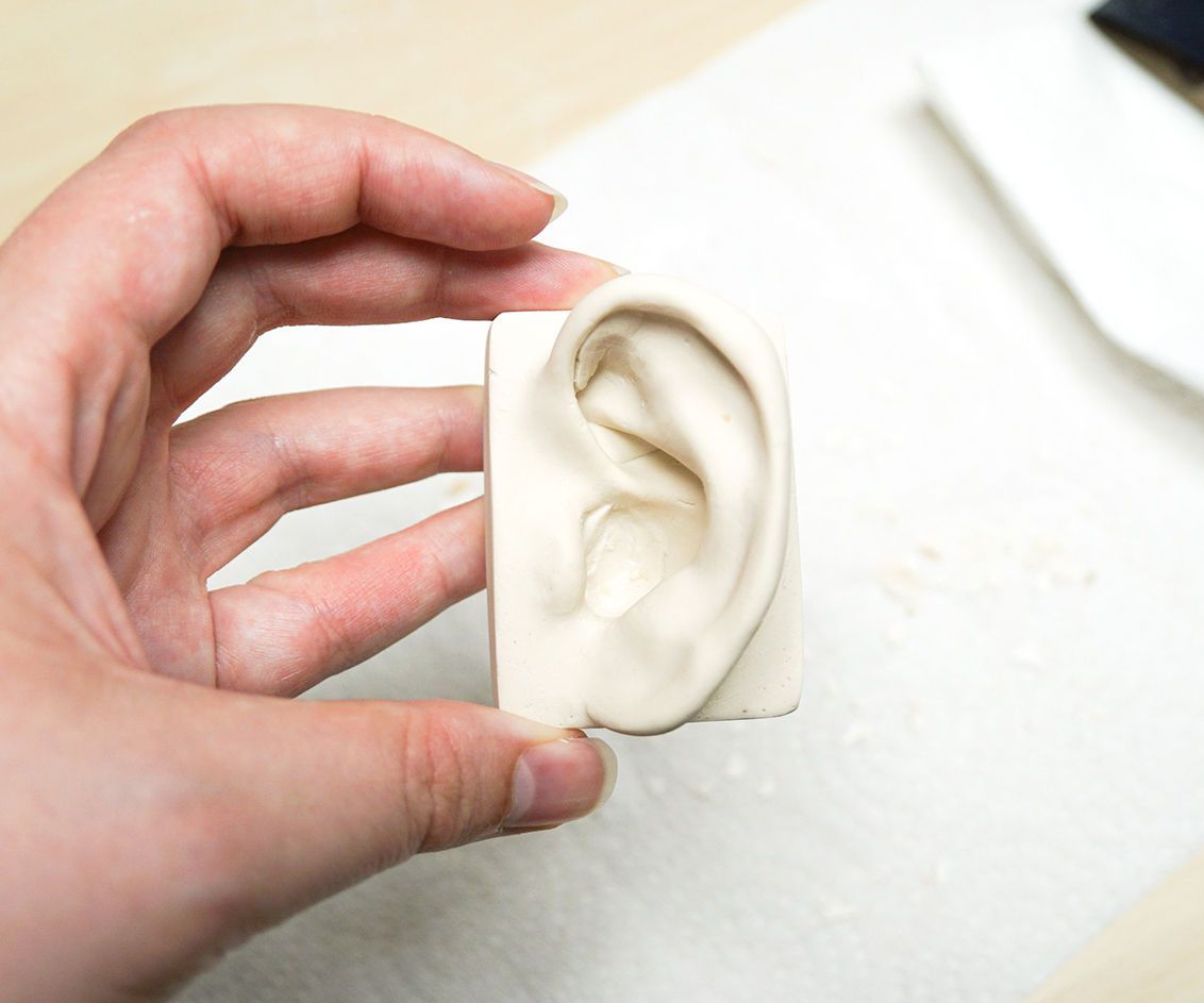 How to Cast an Ear in Plaster | DIY Earring Display Stand for Jewellery ...