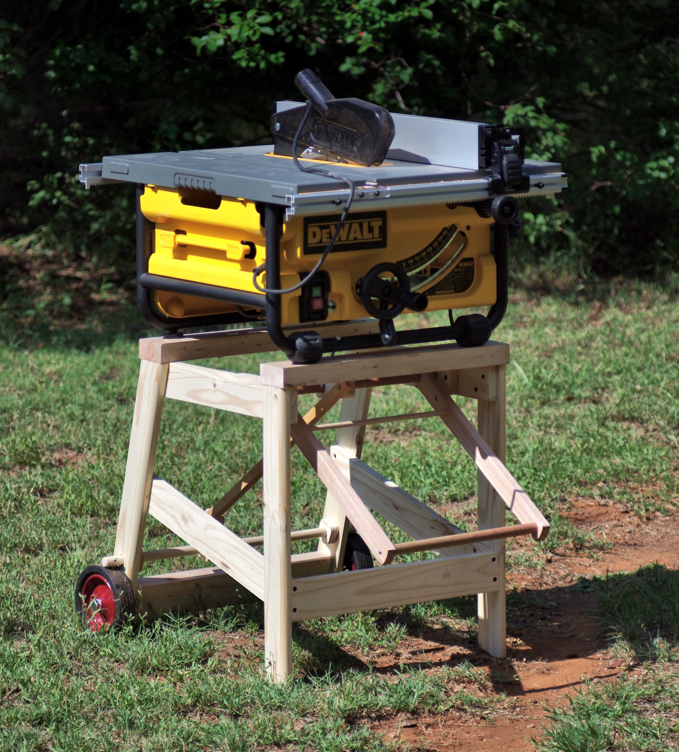 Saw Stand With Auto Brake : 4 Steps (with Pictures) - Instructables