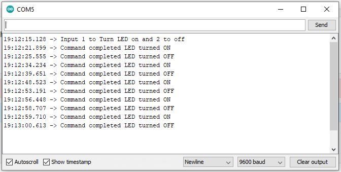 Control LED Using Serial Monitor : 4 Steps - Instructables